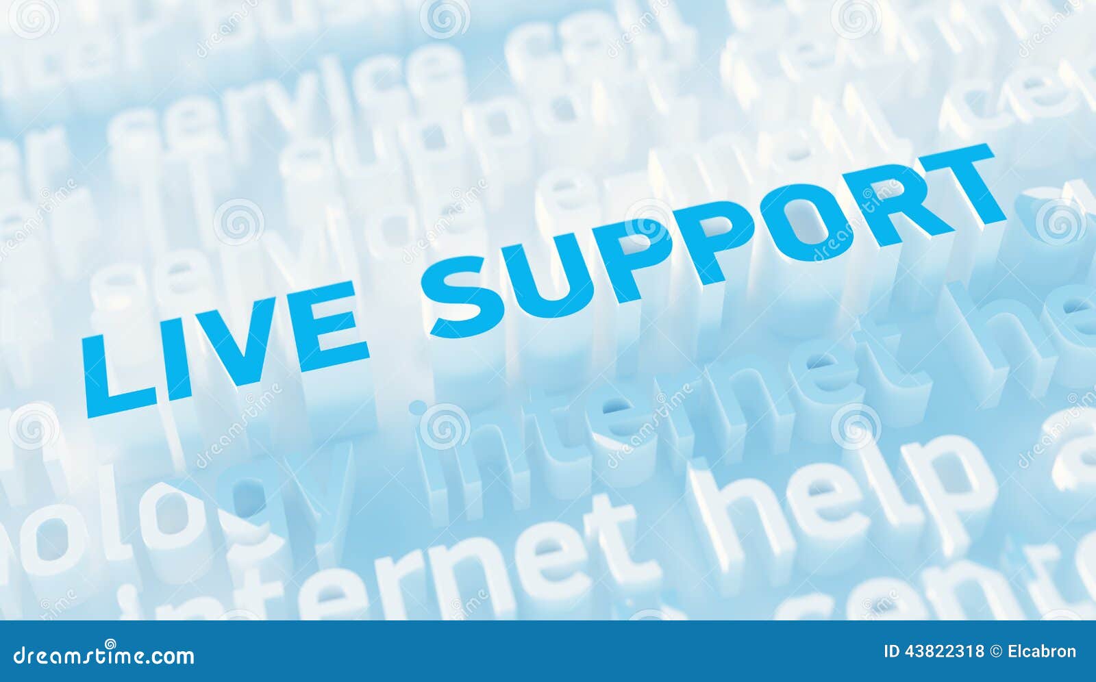 Support concept stock illustration. Illustration of business - 43822318