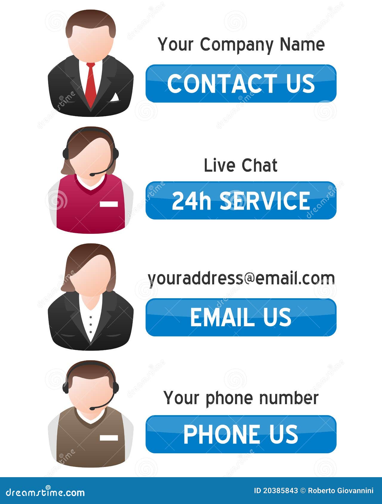 Clients Contact Stock Illustrations – 1,634 Clients Contact Stock ...