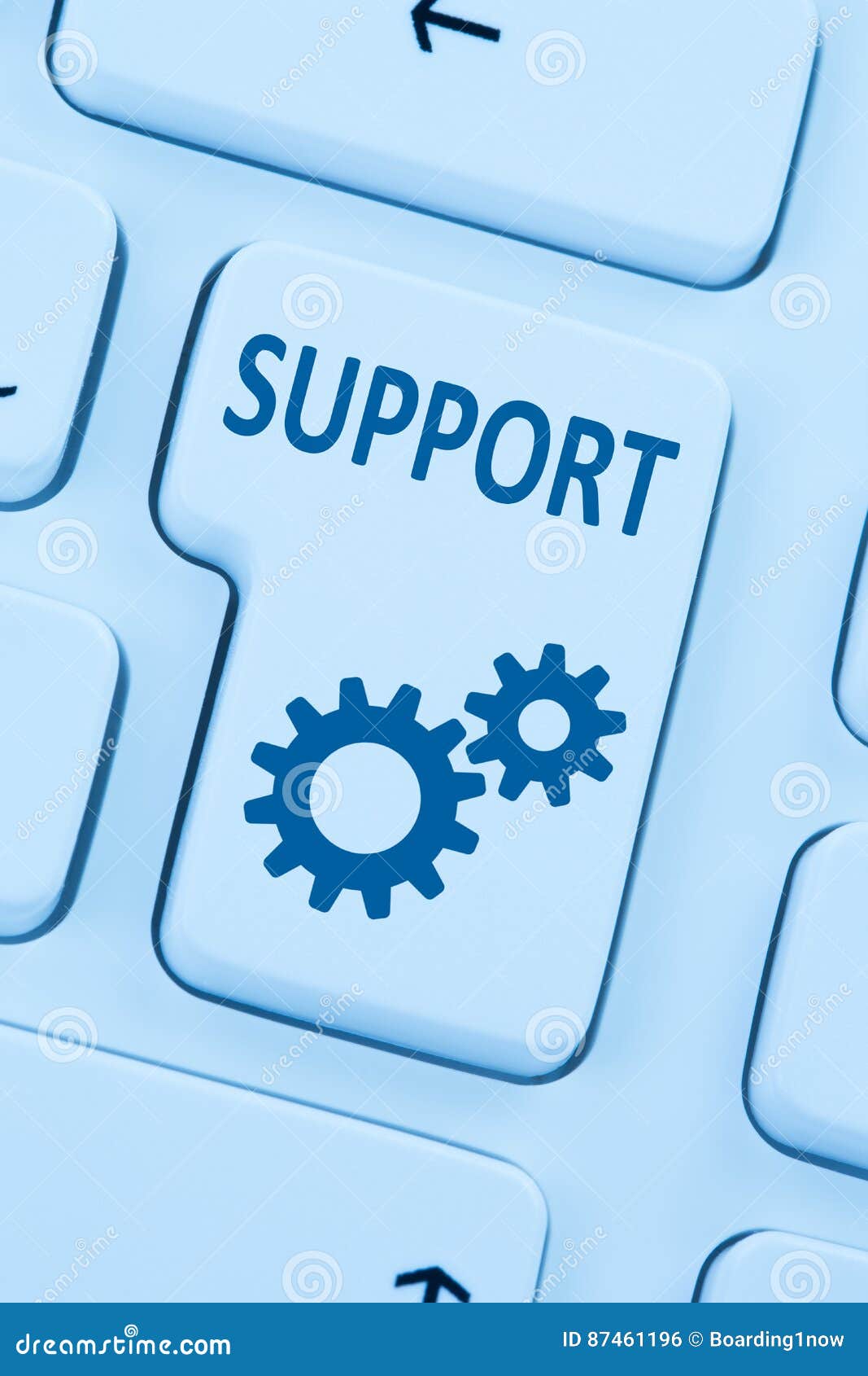 Support Customer Service Help Online Internet Blue Computer Web Stock ...