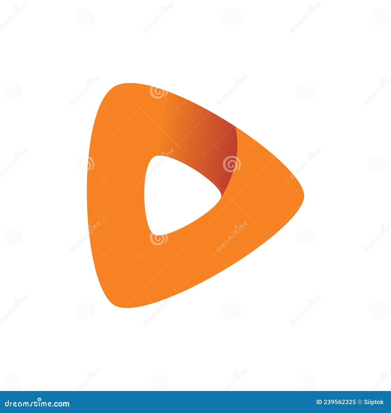 Support De Lecture Triangulaire Bouton Suivant Logo Illustration de ...