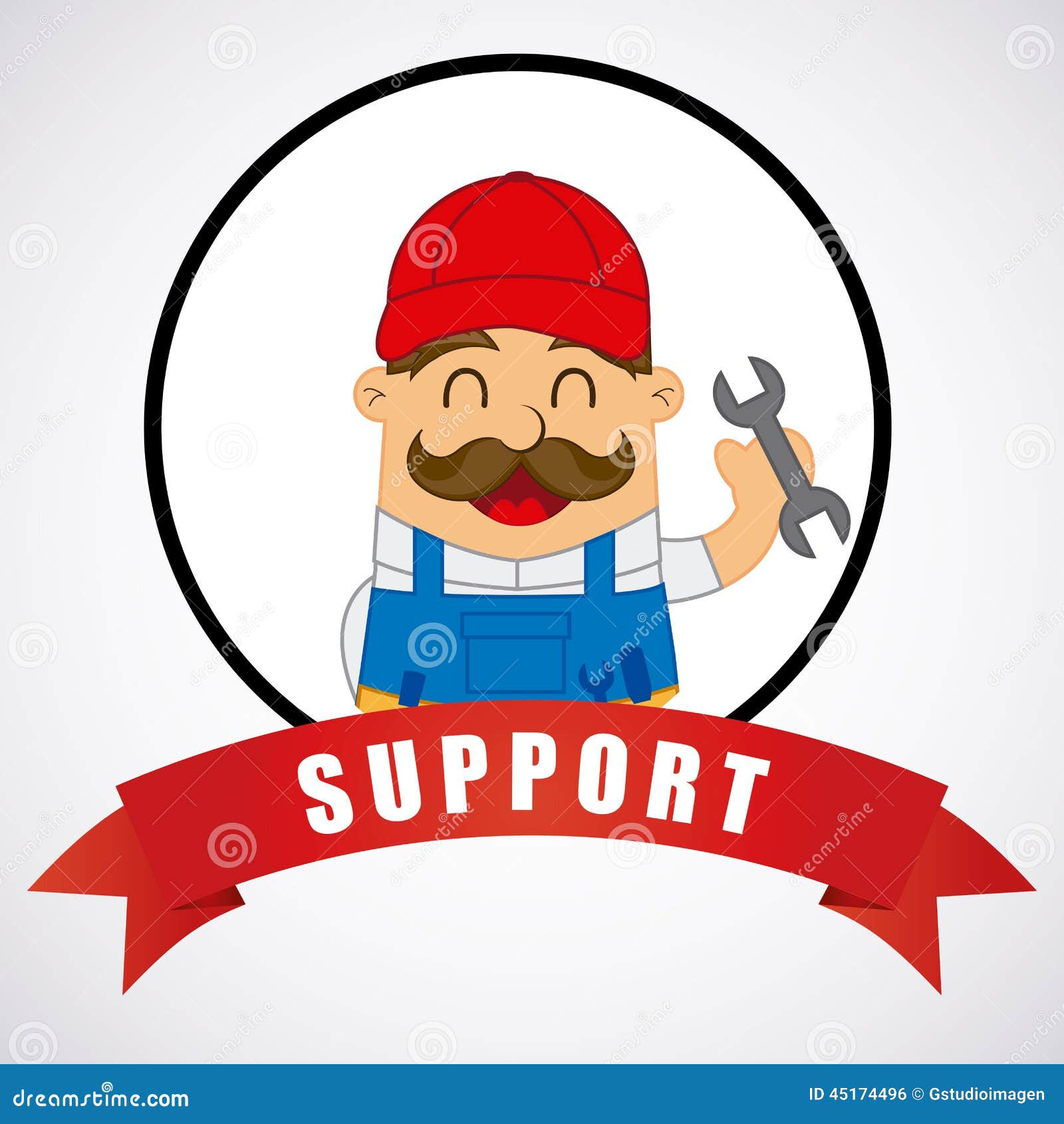 Support design stock vector. Illustration of vector, shop - 45174496