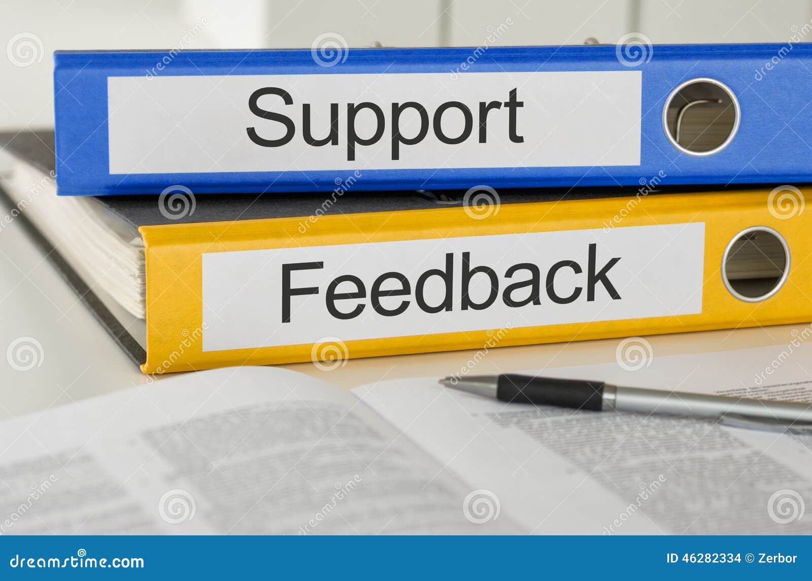 Support And Feedback Stock Photo - Image: 46282334