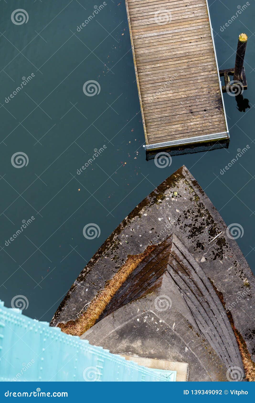 Support and Foundation of an Arched Truss Gothic St Johns Bridge Across ...