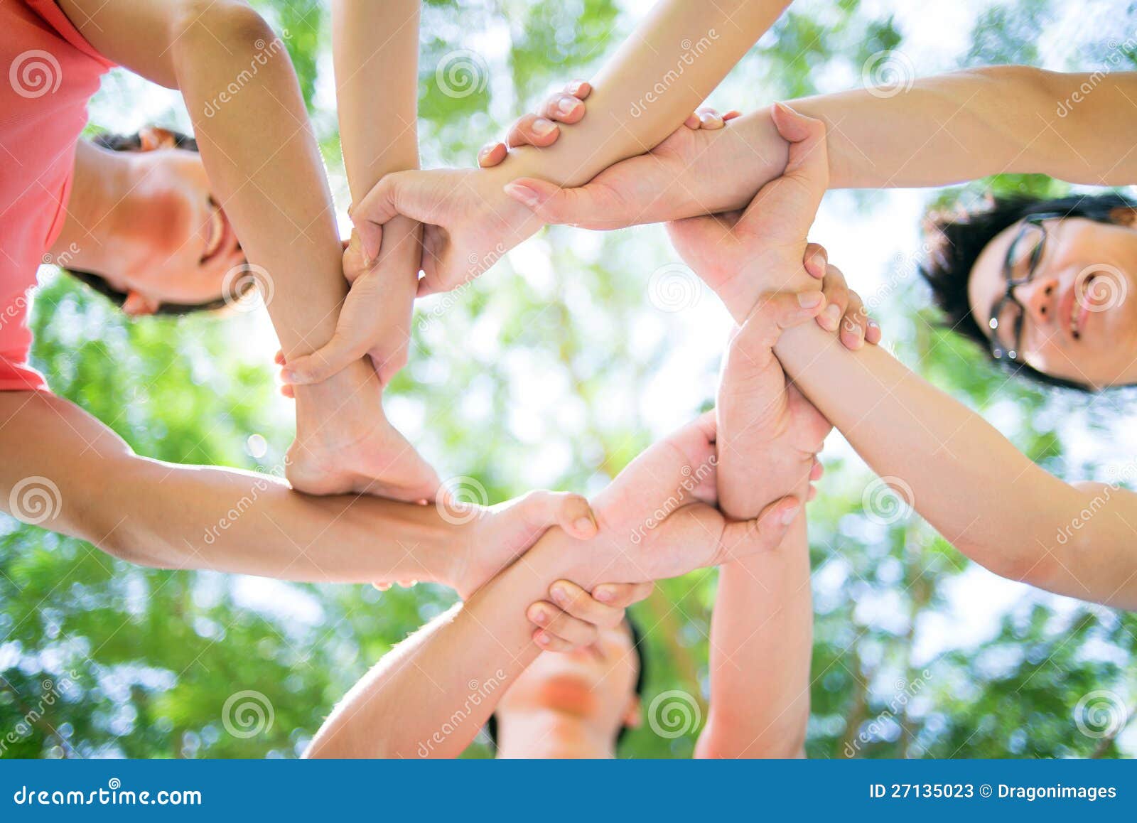 Support of friends stock image. Image of help, people - 27135023
