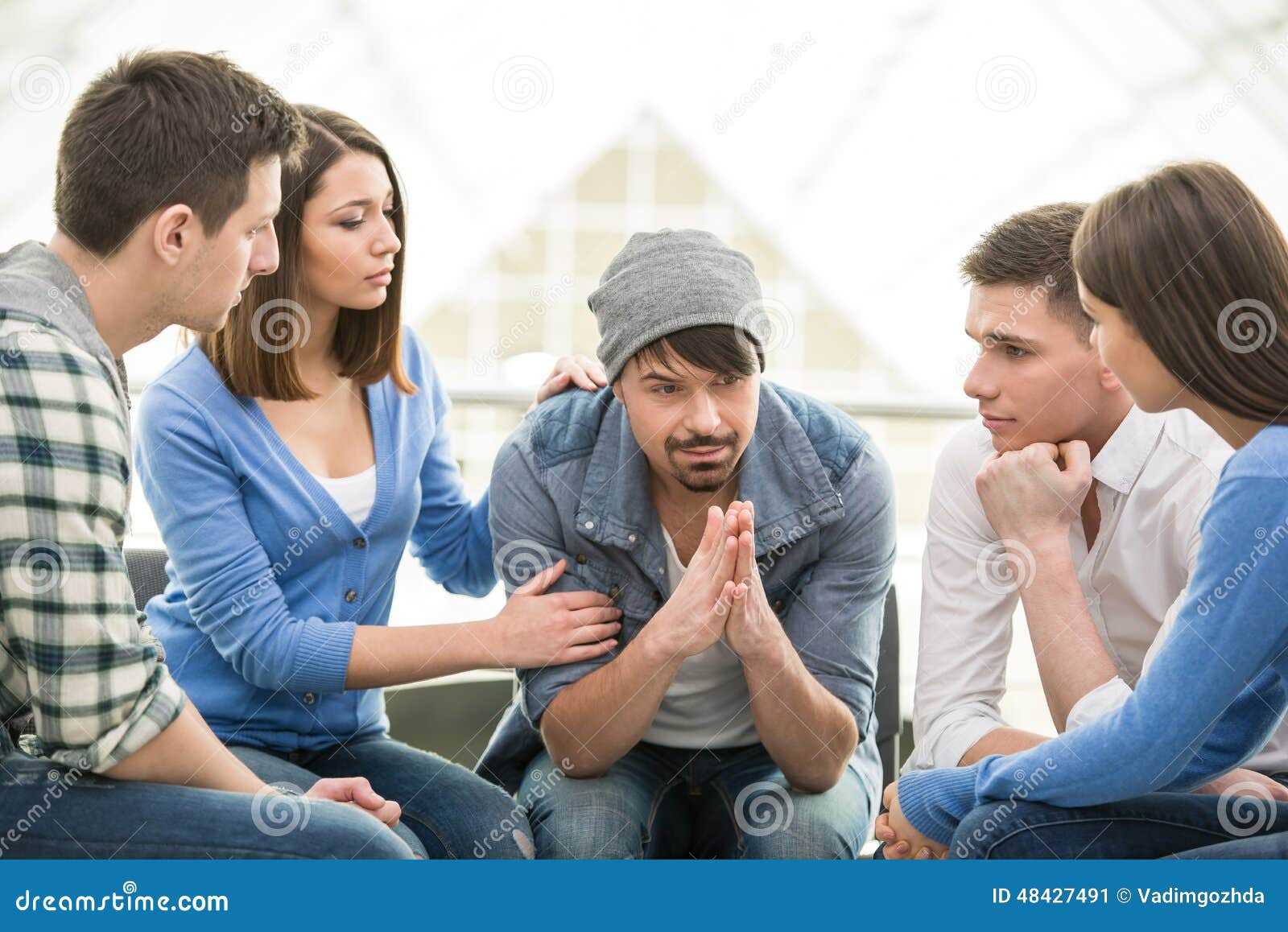Support Group stock image. Image of mental, group, mixed - 48427491