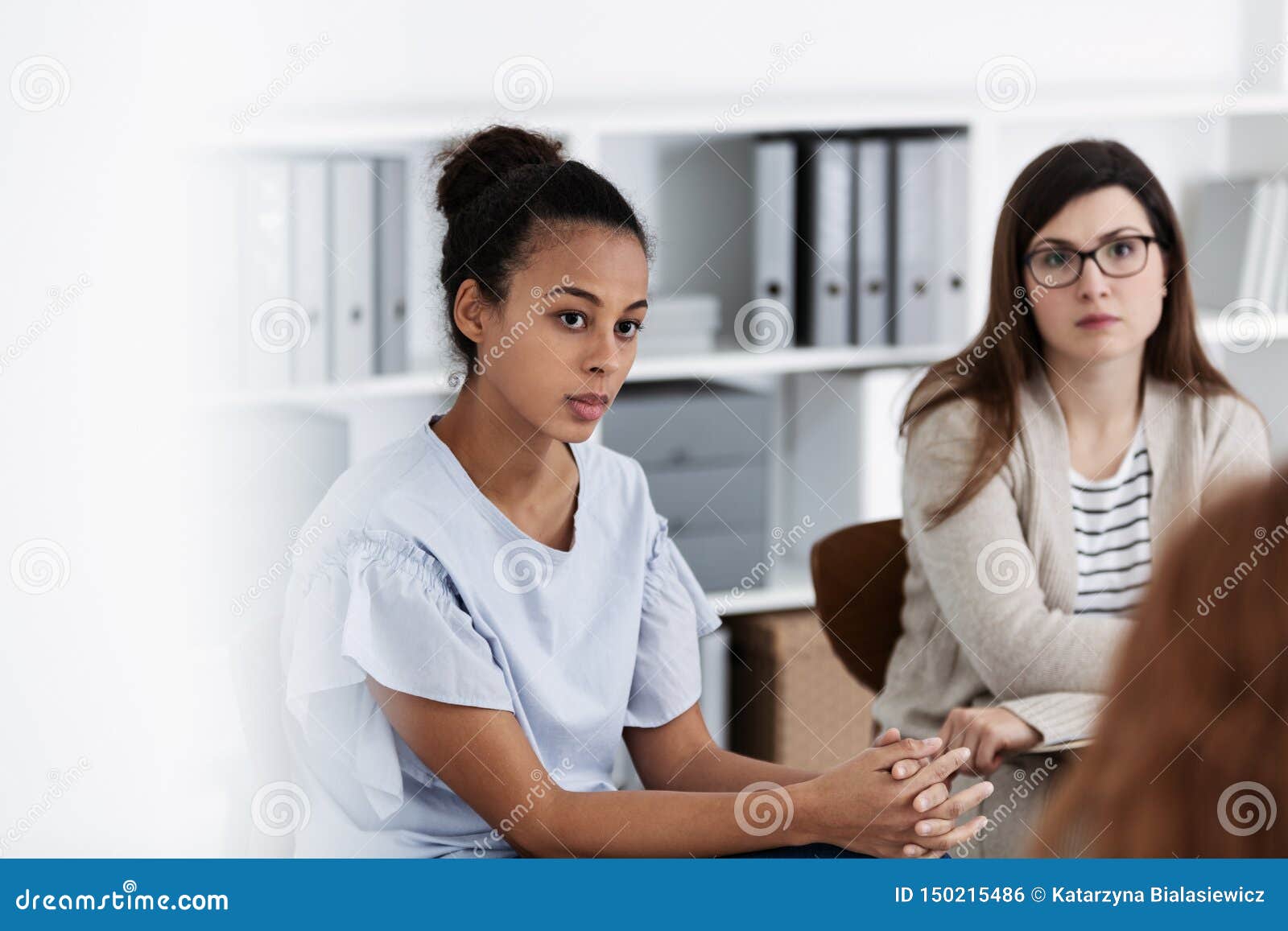 Support Group during Psychological Therapy, Training for Women Concept ...