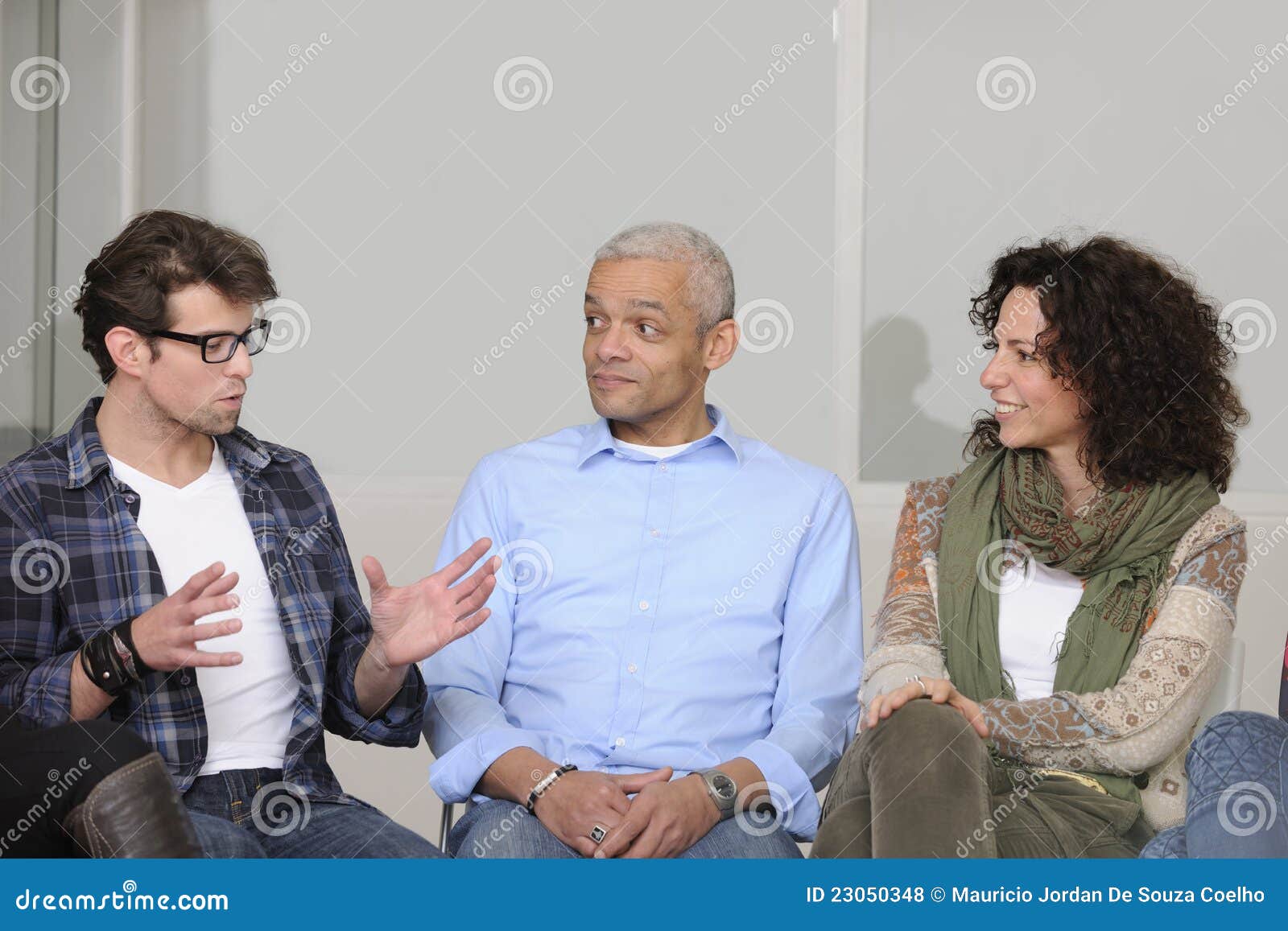 Support Group or Team Building Seminar Stock Photo - Image of ...
