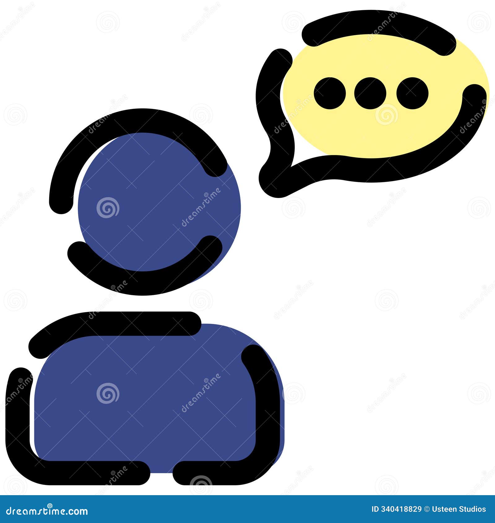 Help Desk Representative Icon - Downloadable Support Staff Icon Stock ...
