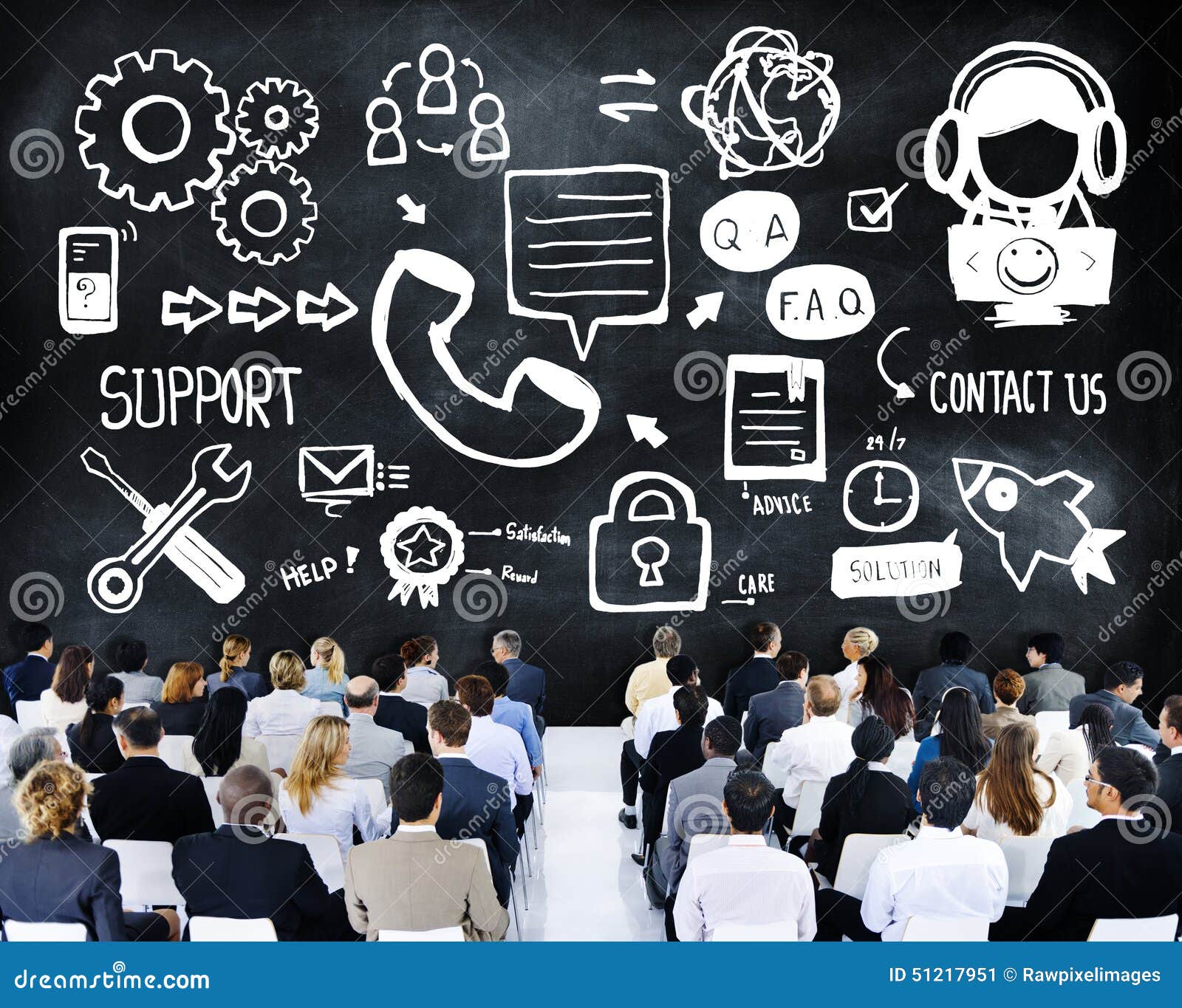 Support Help Solution Care Cooperation Assistance Concept Stock Image ...