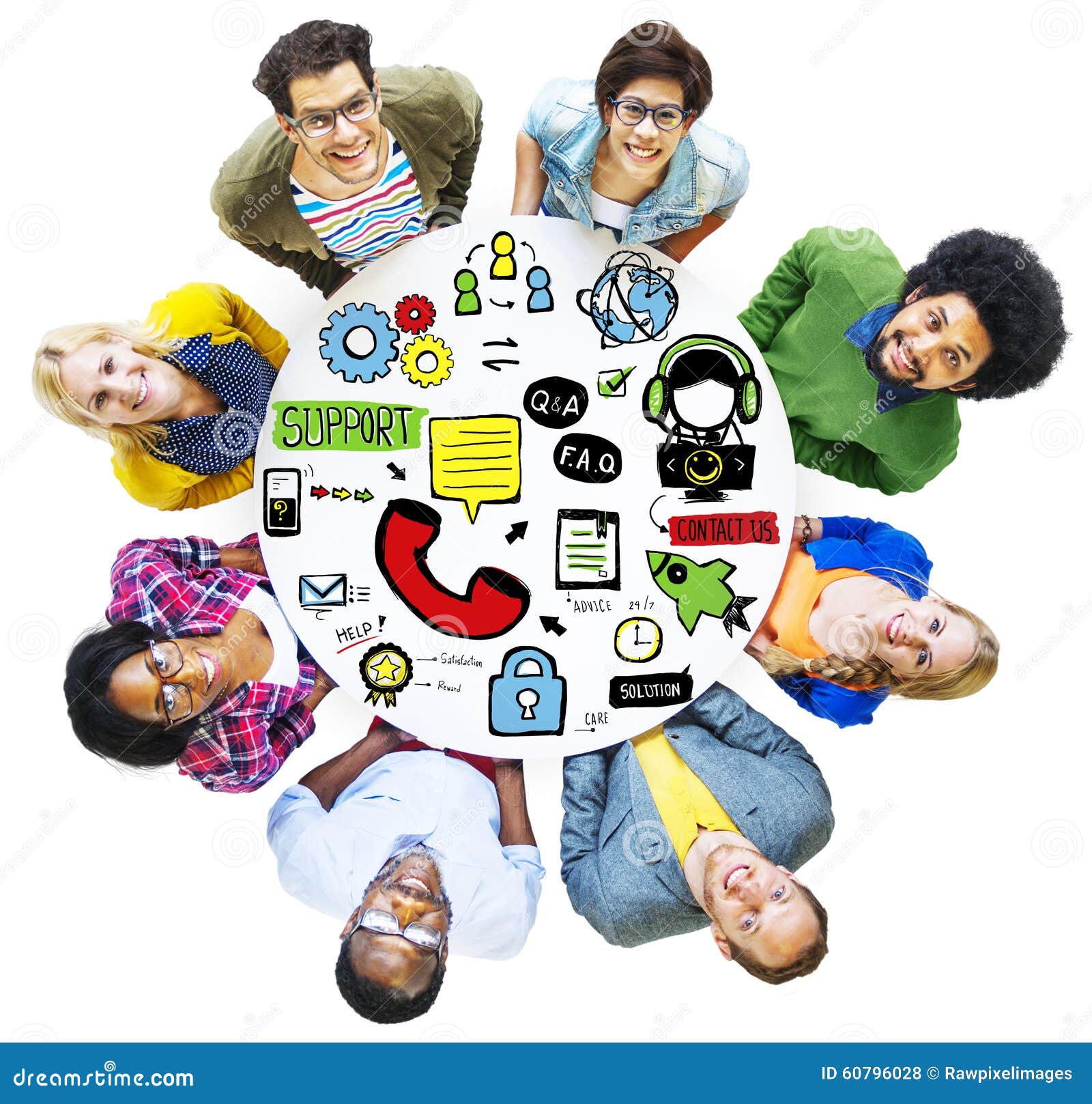 Support Help Solution Care Cooperation Assistance Togetherness C Stock ...