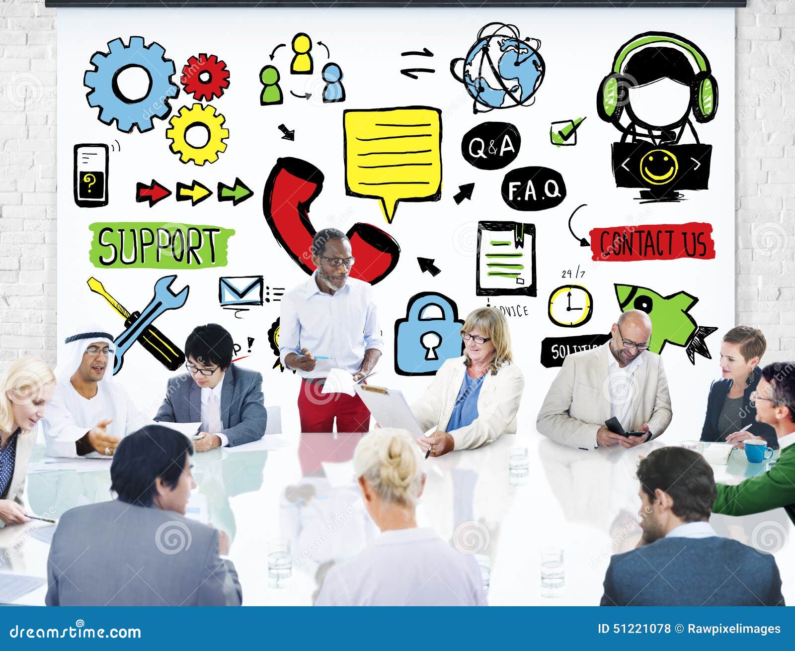 Support Help Solution Care Cooperation Assistance Togetherness Stock ...