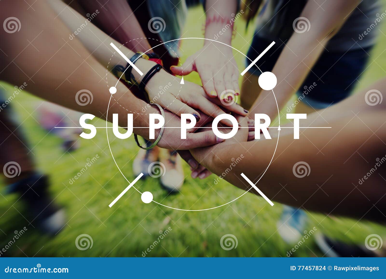 Support Helping Assistance Service Concept Stock Photo - Image of ...