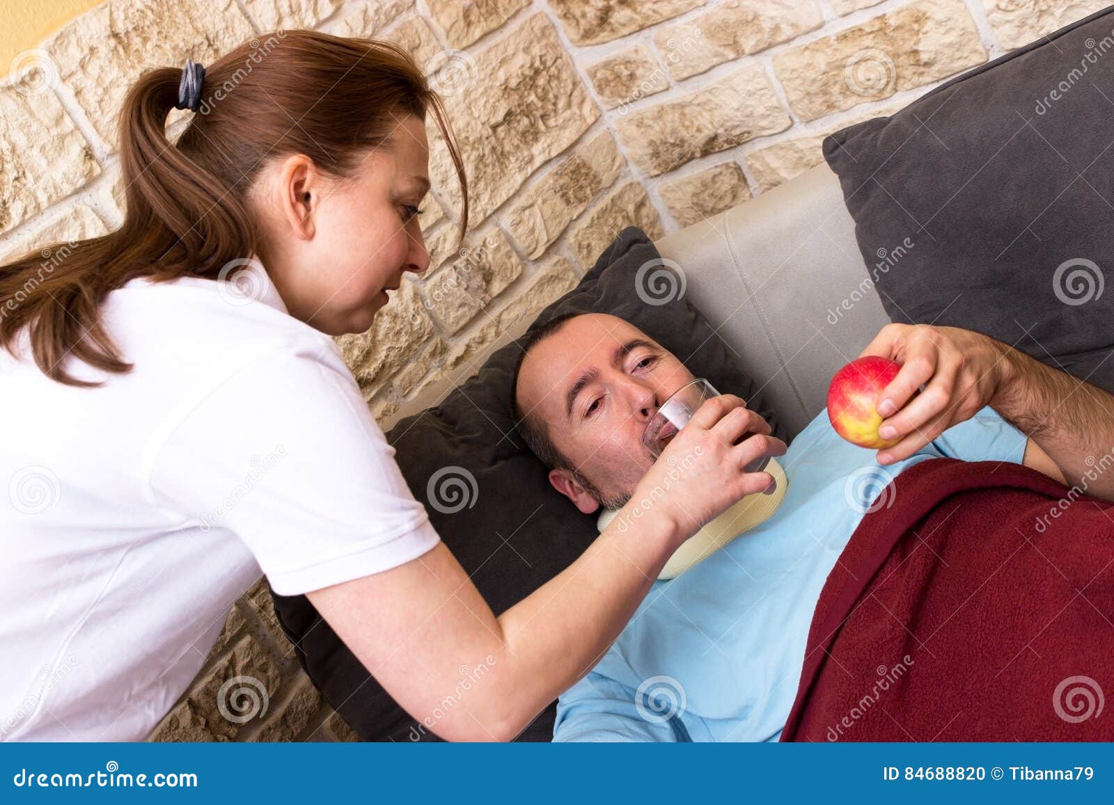 Support at home stock photo. Image of accident, pain - 84688820