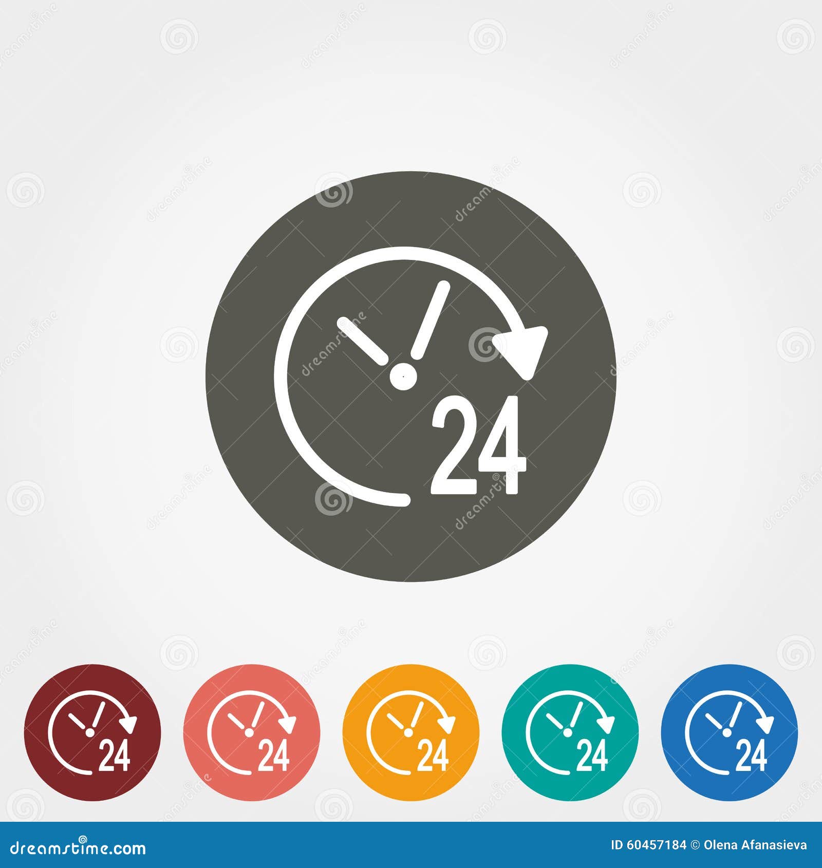 Support 24 hours. stock illustration. Illustration of discussion - 60457184