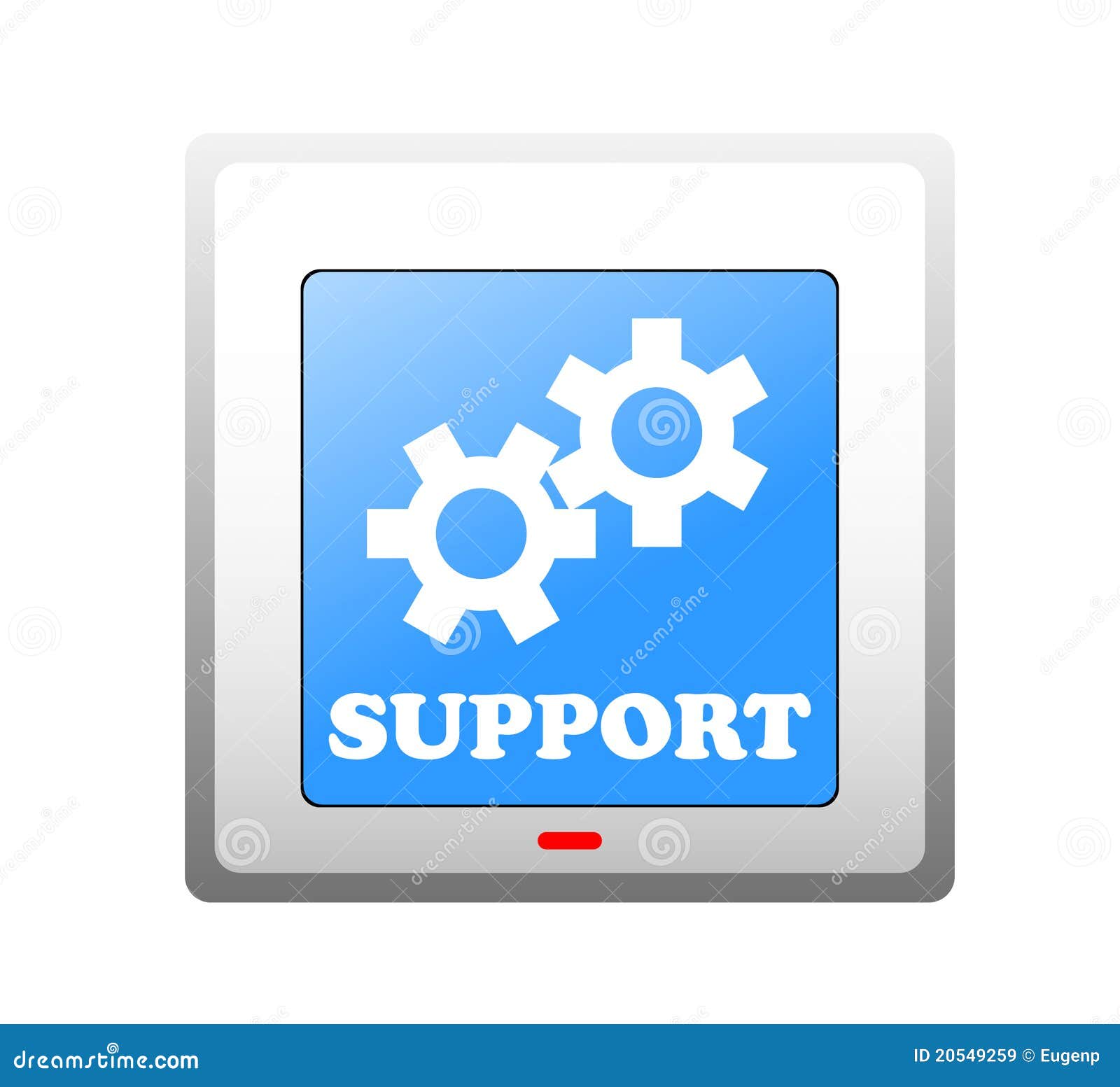 Support icon stock vector. Illustration of isolated, support - 20549259