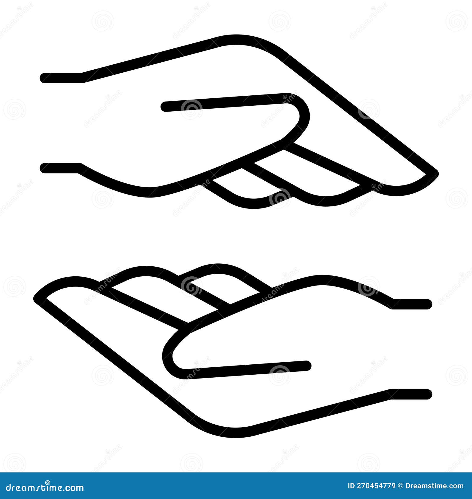 Support line icon stock vector. Illustration of line - 270454779