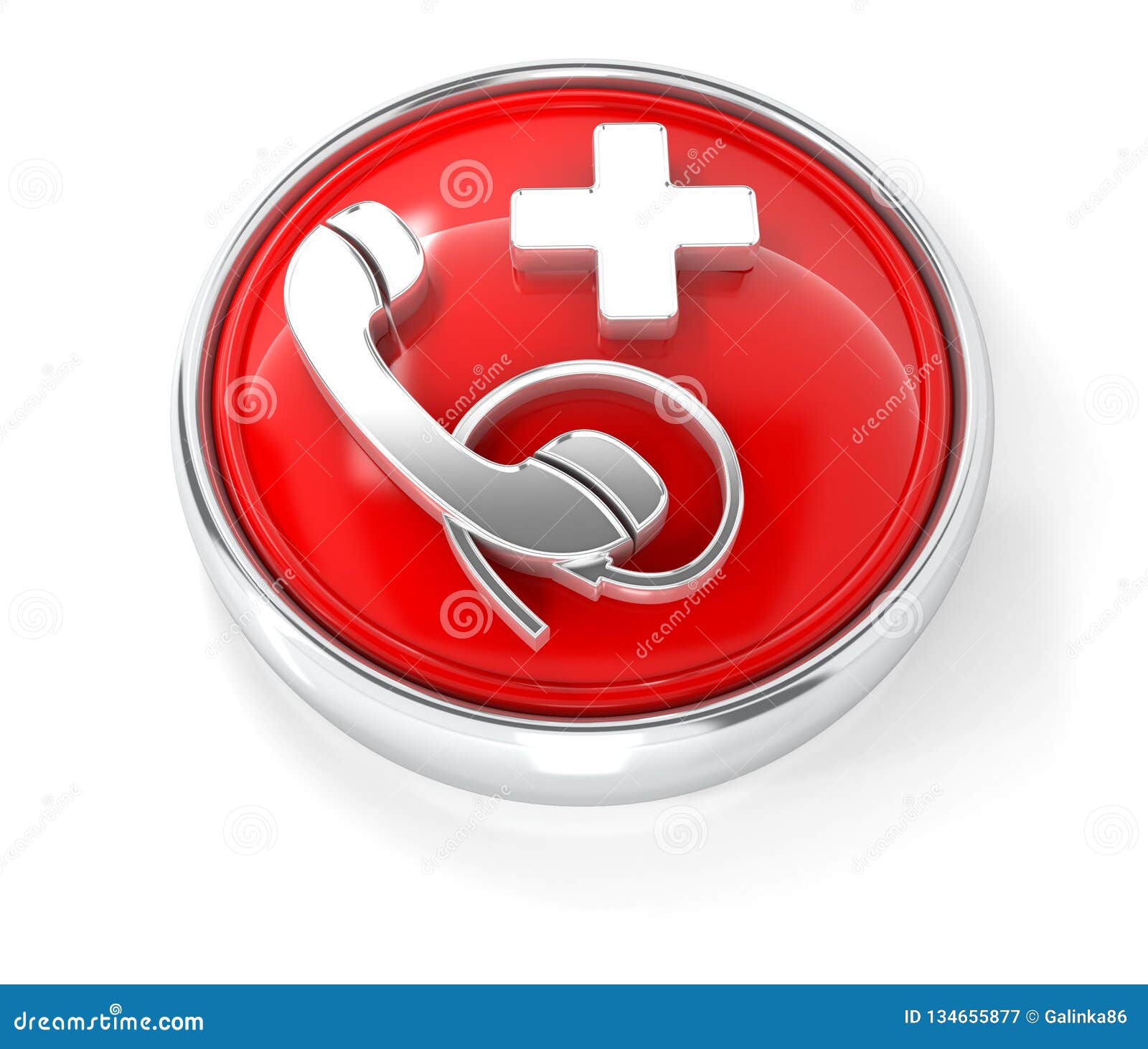Support Icon on Glossy Red Round Button Stock Illustration ...