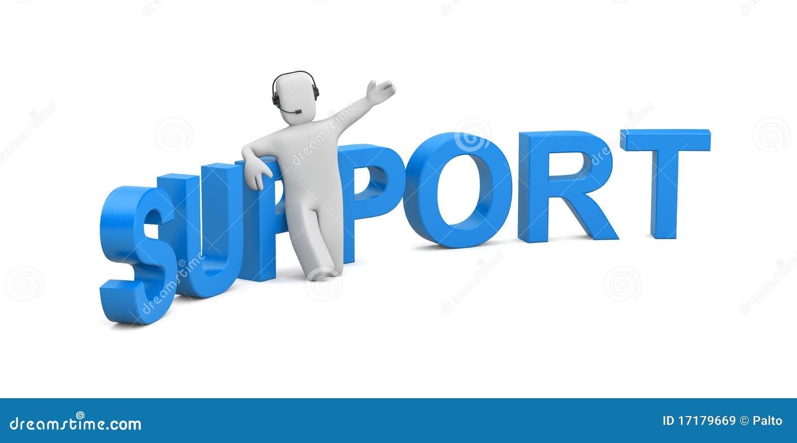 Support. Image Contain Clipping Path Stock Illustration - Illustration ...