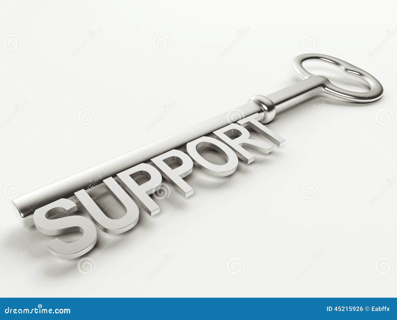 Support Key stock illustration. Illustration of security - 45215926