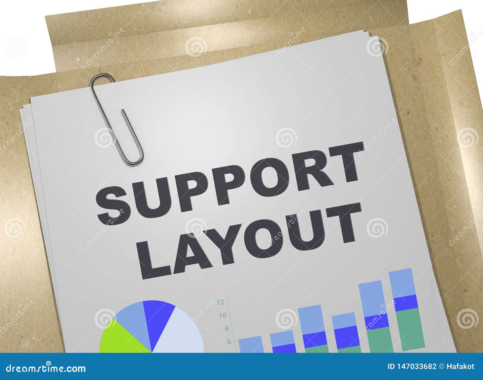 SUPPORT LAYOUT concept stock illustration. Illustration of line - 147033682