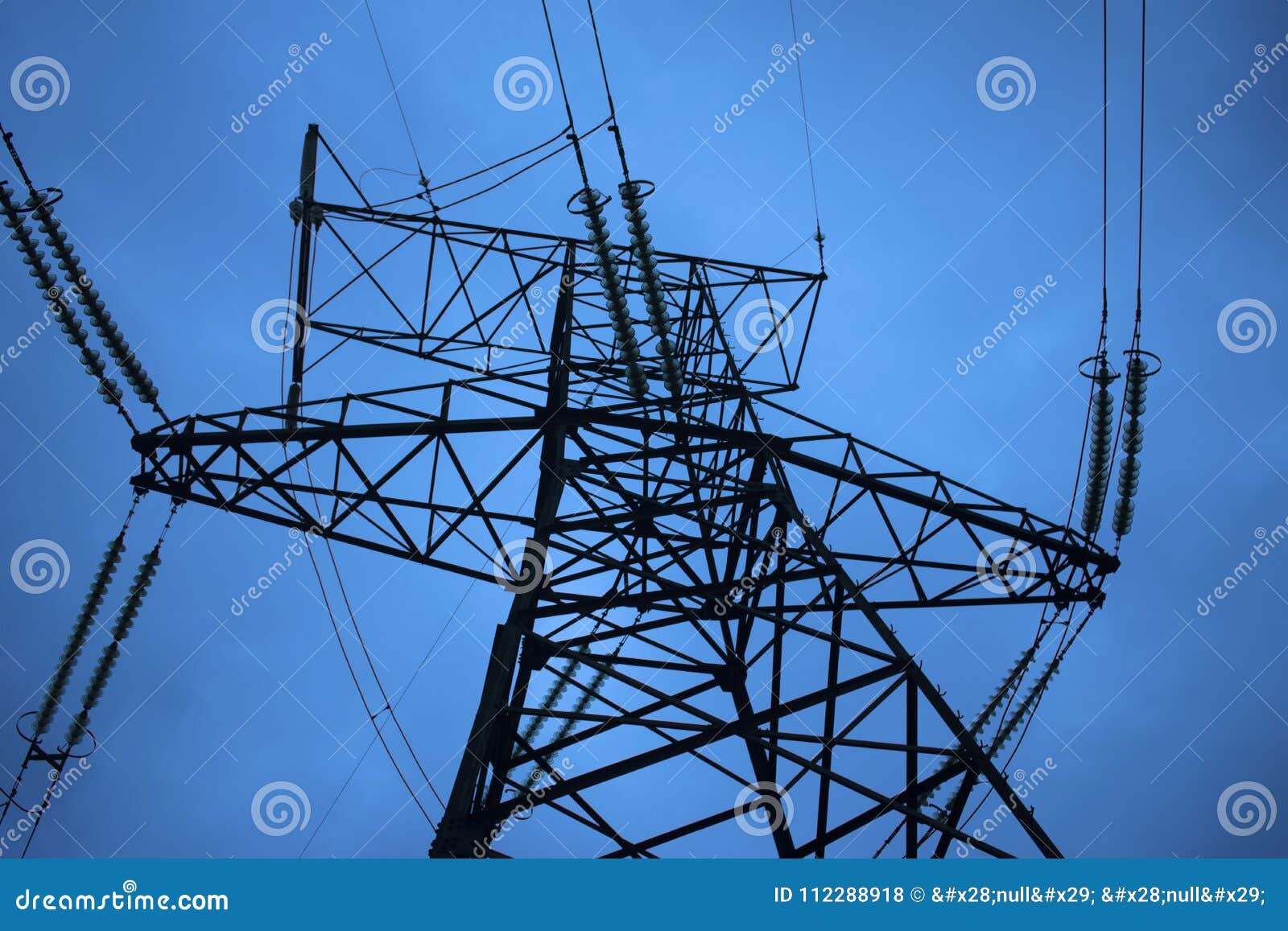 Support of the Line of Electrical Transmissions from the Station Stock ...