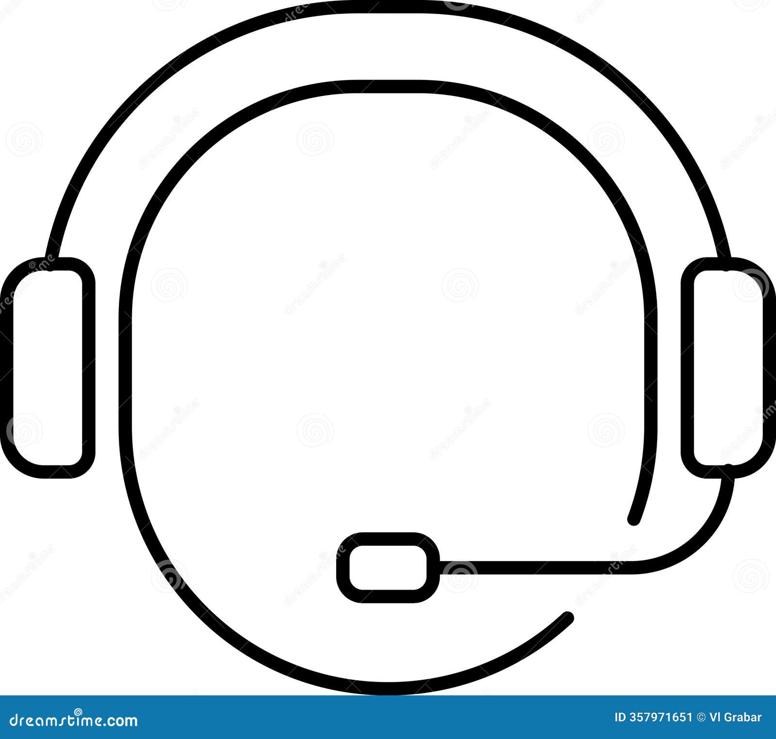 Support Line Icon. Trendy Stroke Signs for Website, Apps and UI Stock ...