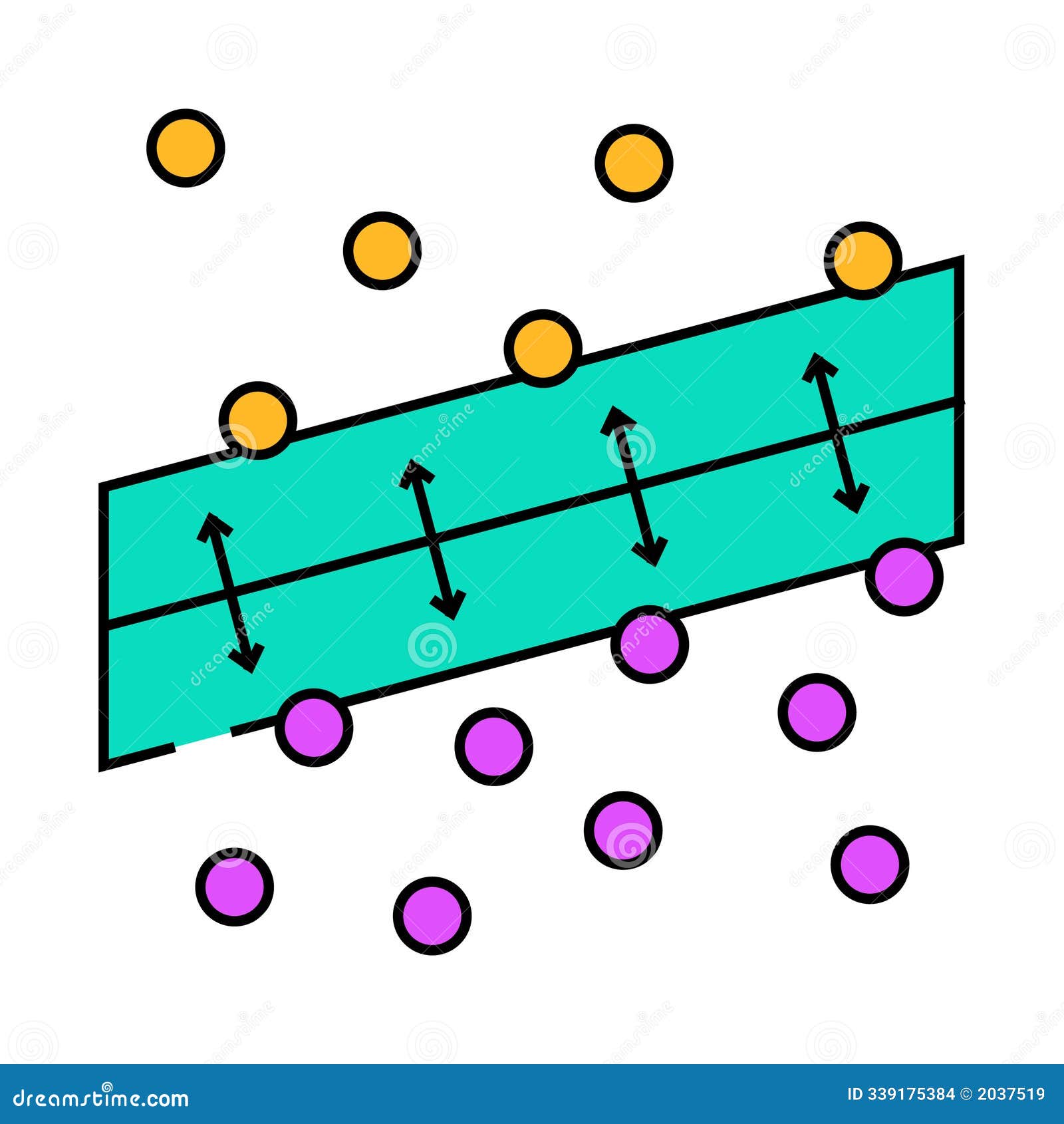 Support Machine Svm Algorithm Icon Color Illustration Stock ... Support Machine Svm Algorithm Icon Color Illustration Stock ...