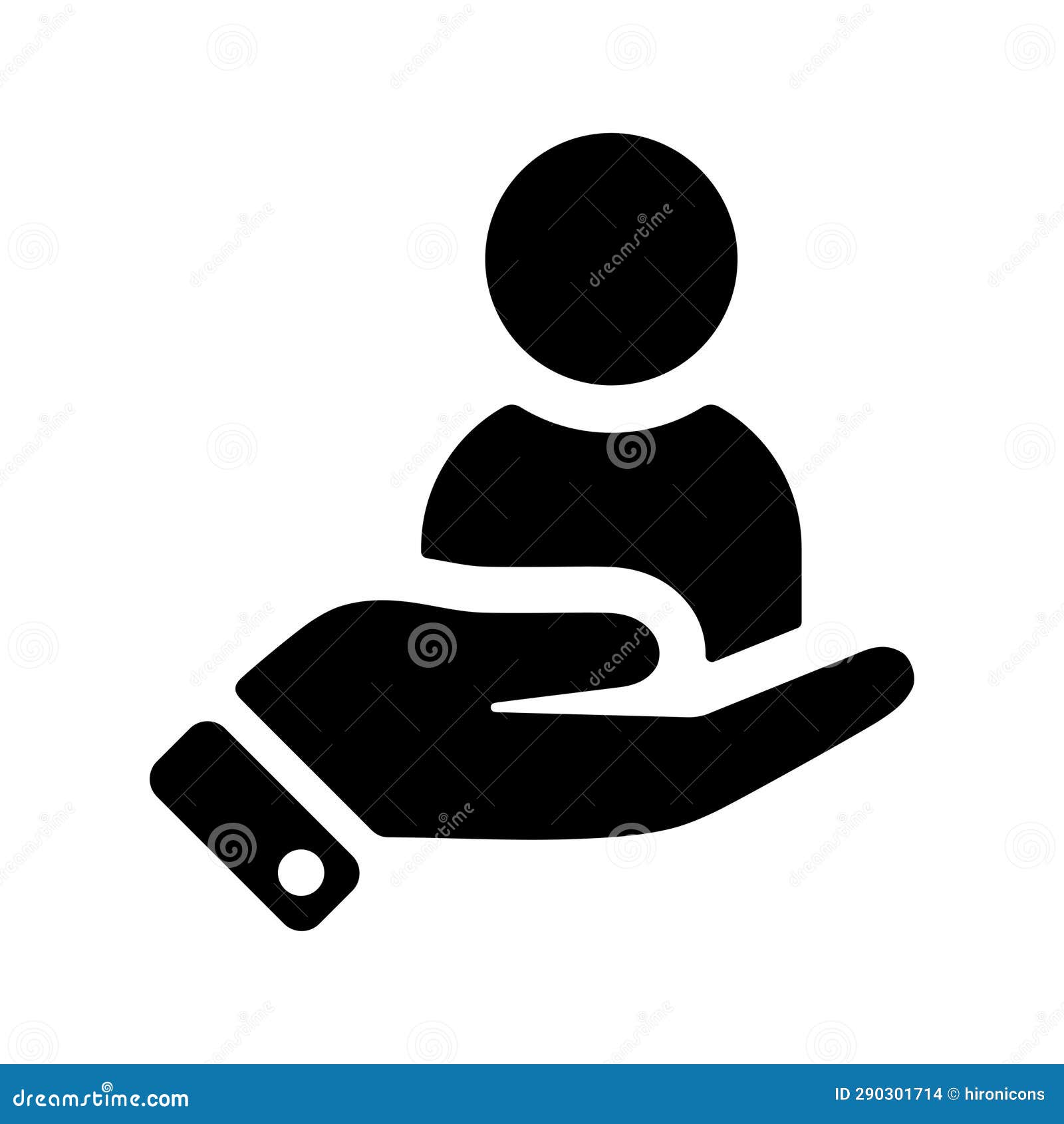 Business Support Team Icon stock vector. Illustration of design - 290301714