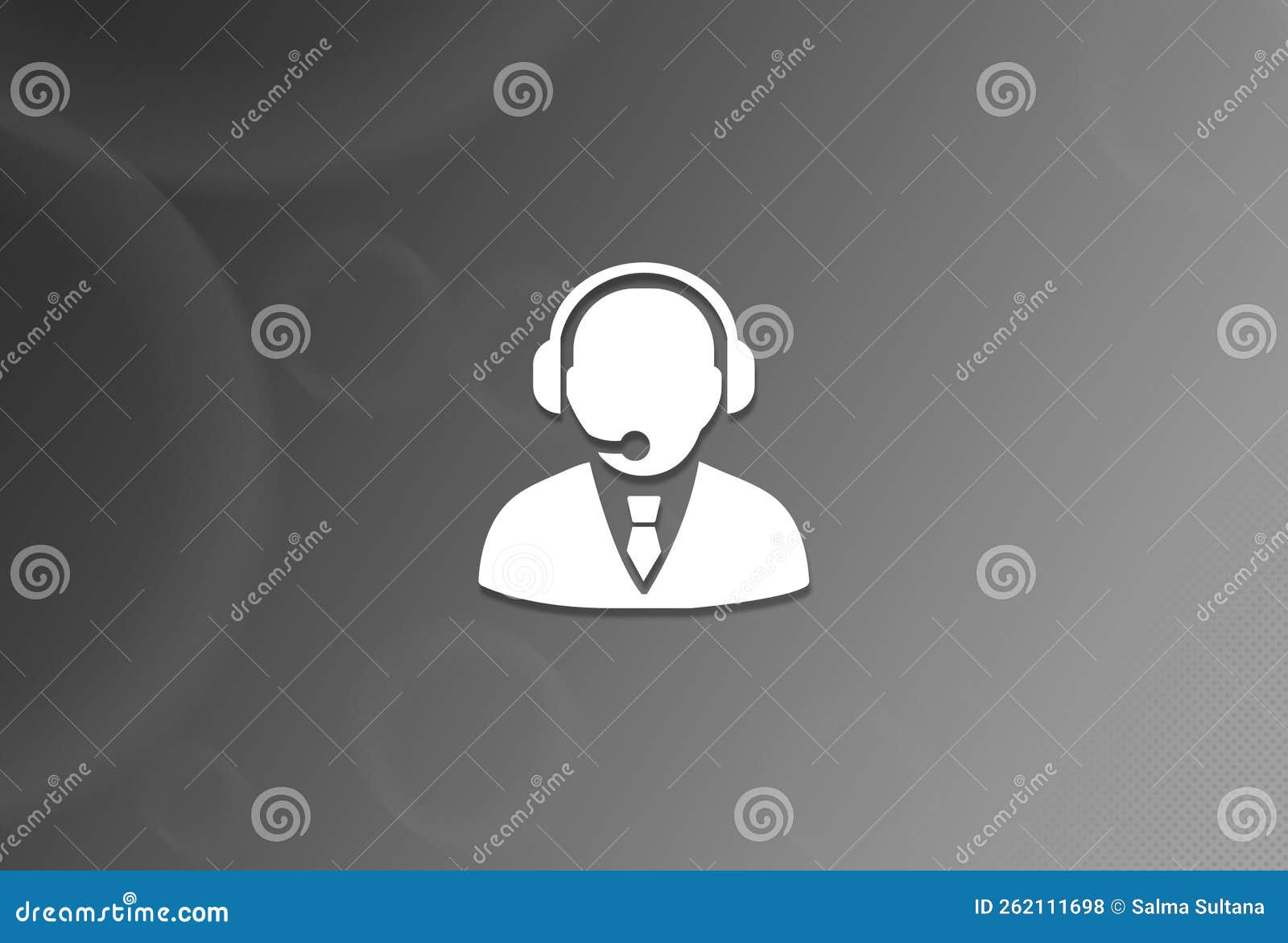 Support manager icon stock illustration. Illustration of magnificence ...