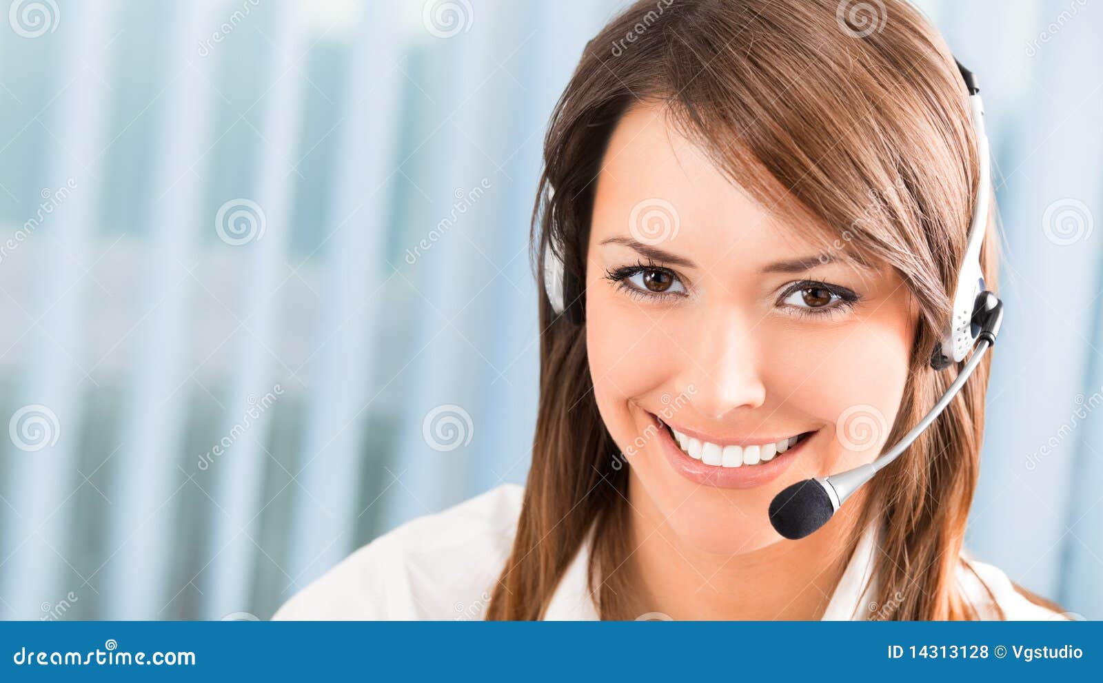 Support operator stock photo. Image of consulting, center - 14313128