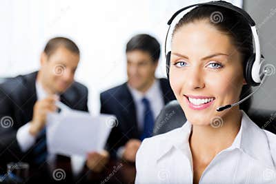 Support operator stock photo. Image of client, consultation - 20801938