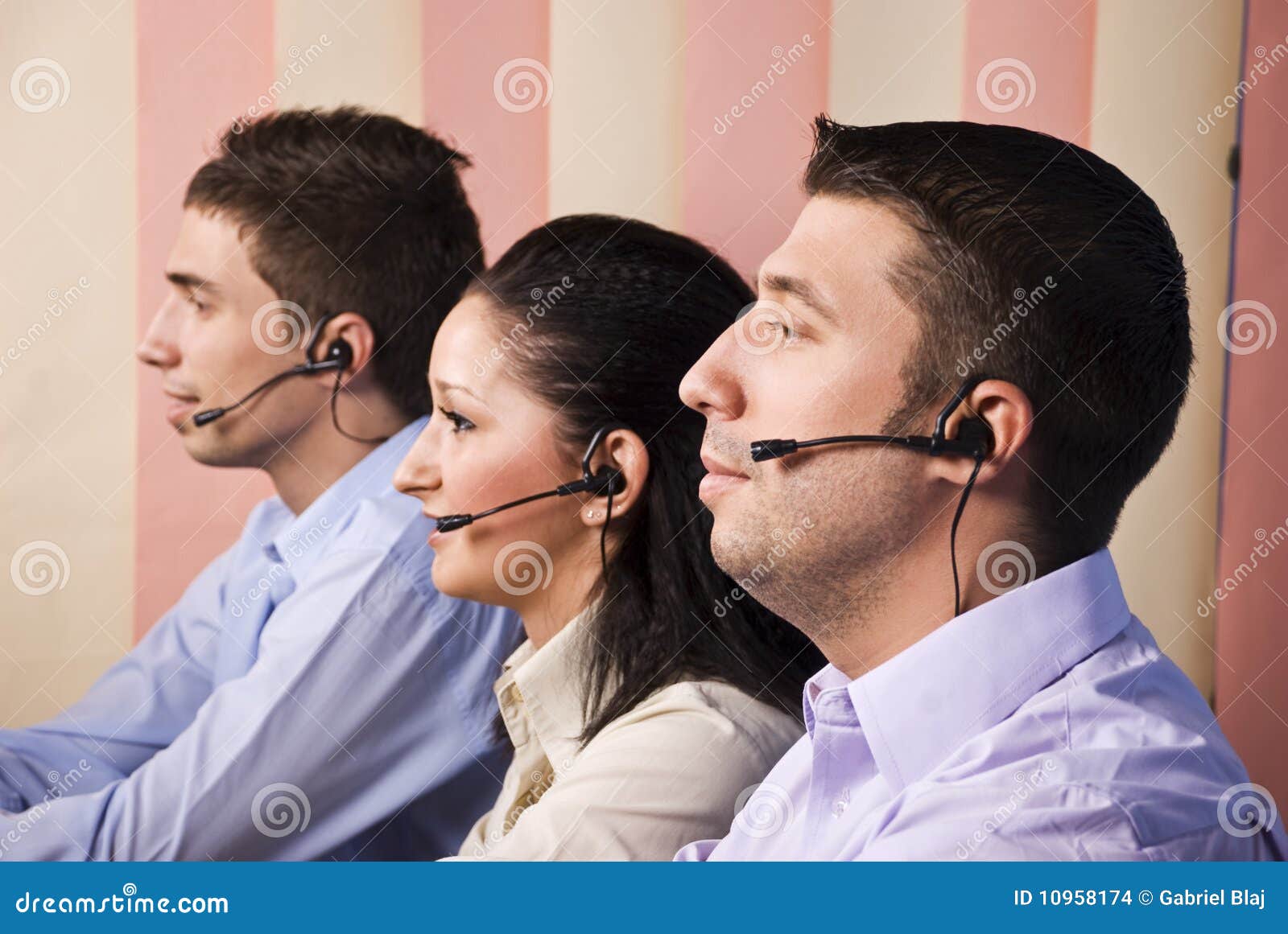 Support operator team stock photo. Image of assistant - 10958174