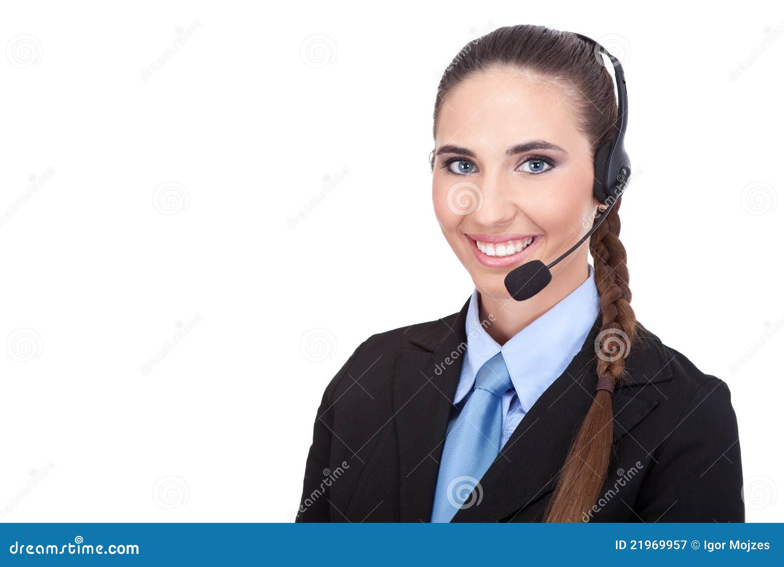Support phone operator stock image. Image of face, creative - 21969957