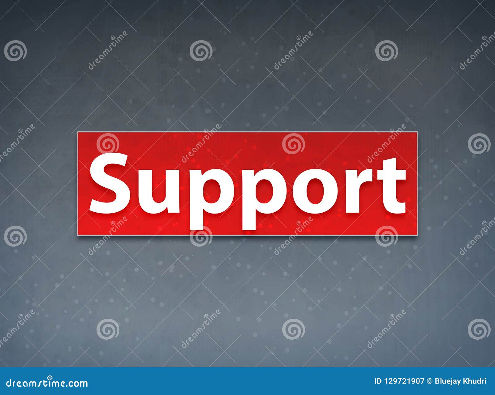 Support Red Banner Abstract Background Stock Illustration ...