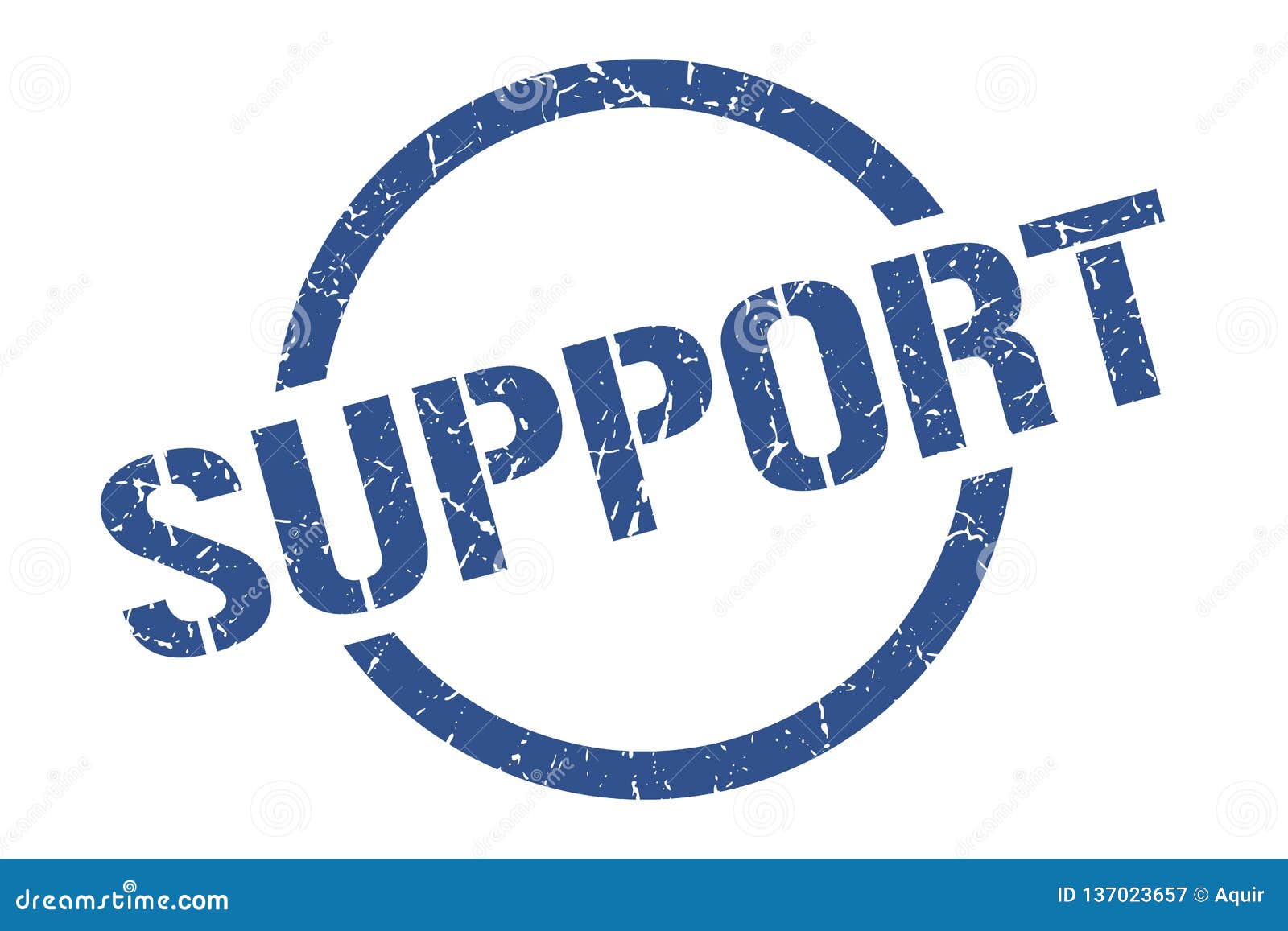 Support stamp stock vector. Illustration of stamp, banner - 137023657