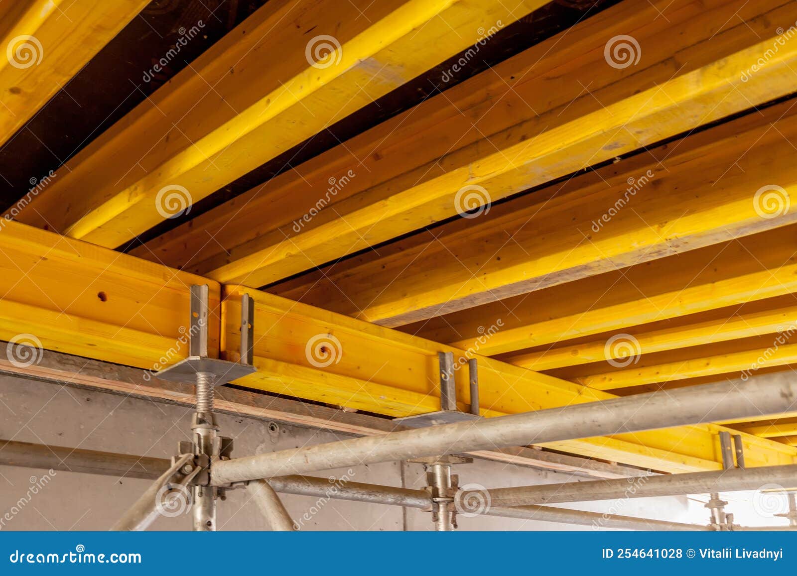 Support scaffolding system stock photo. Image of scaffolding - 254641028