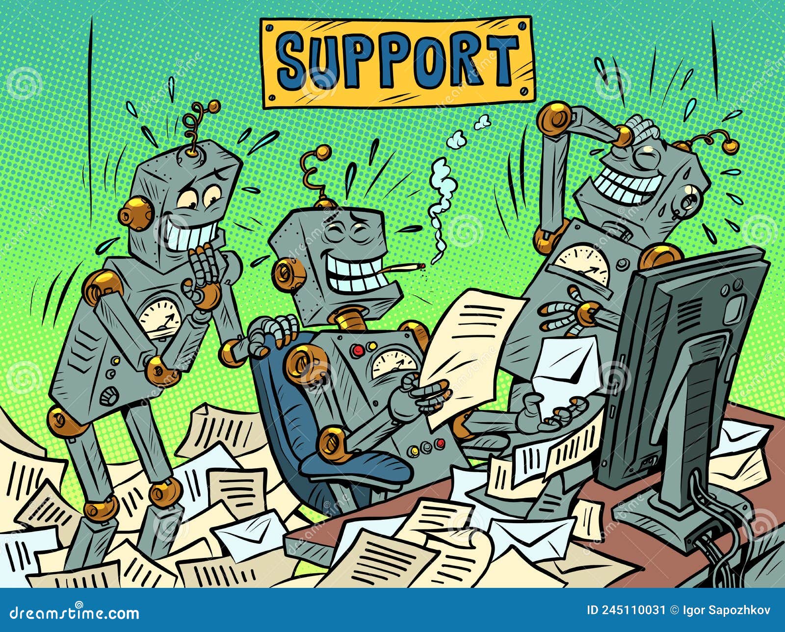 Support, Service, Business, Technology, Computer, Online, Person ...