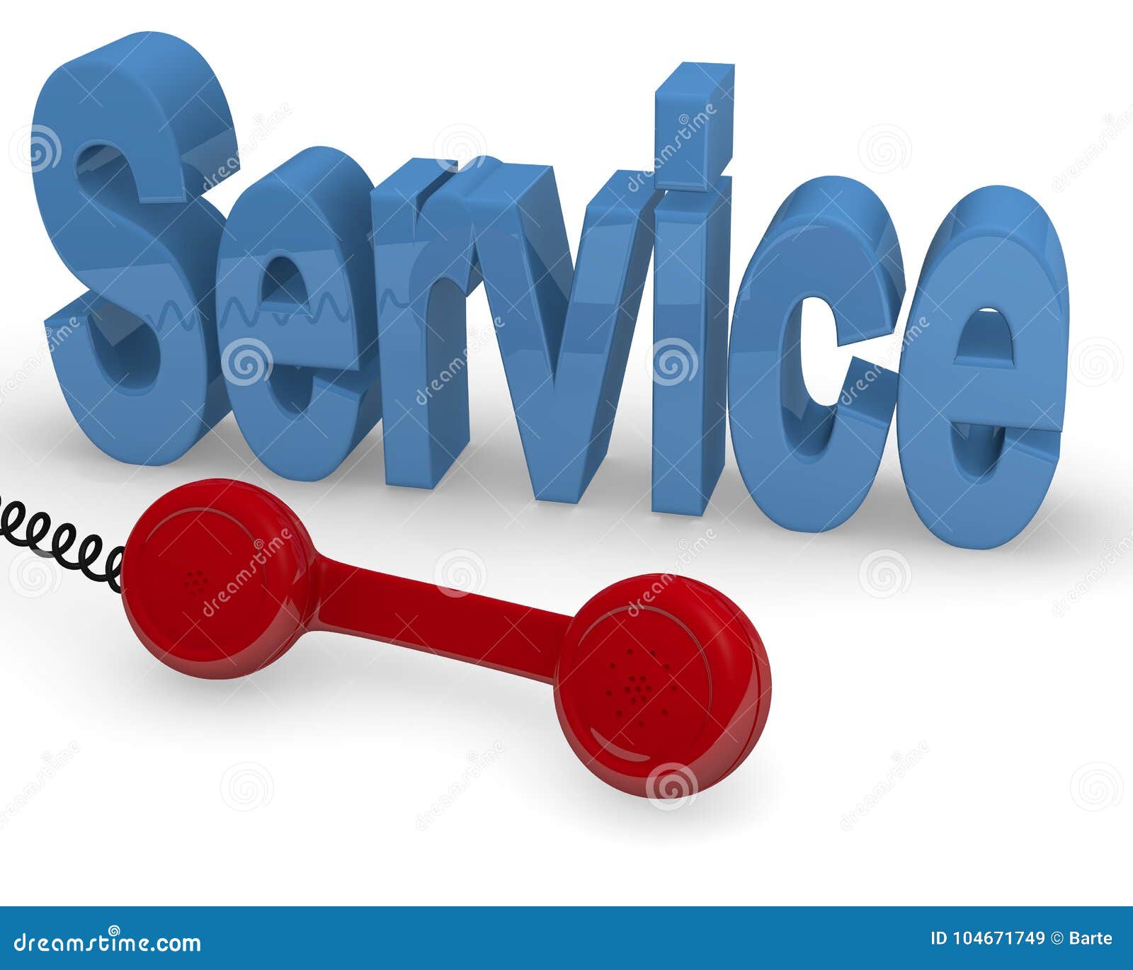 Support, Service Concept 3d Rendering Stock Illustration - Illustration ...