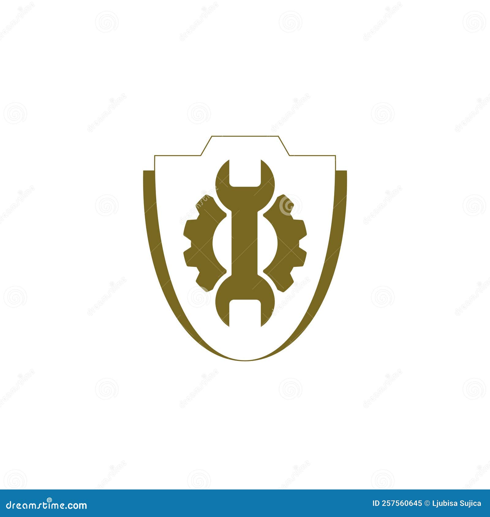 Support Service Icon Isolated on White Background Stock Vector ...