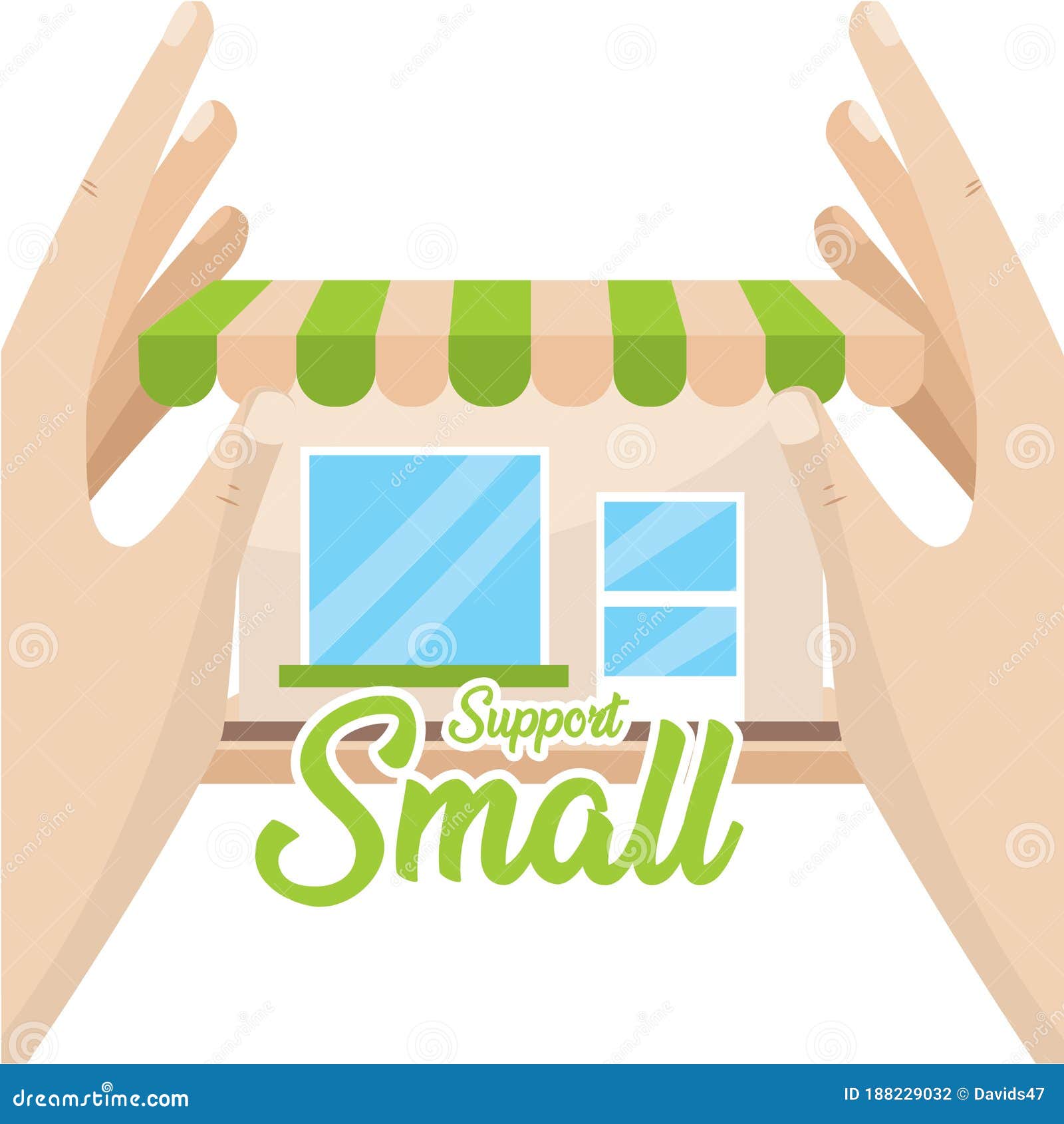 Support small poster stock vector. Illustration of support - 188229032