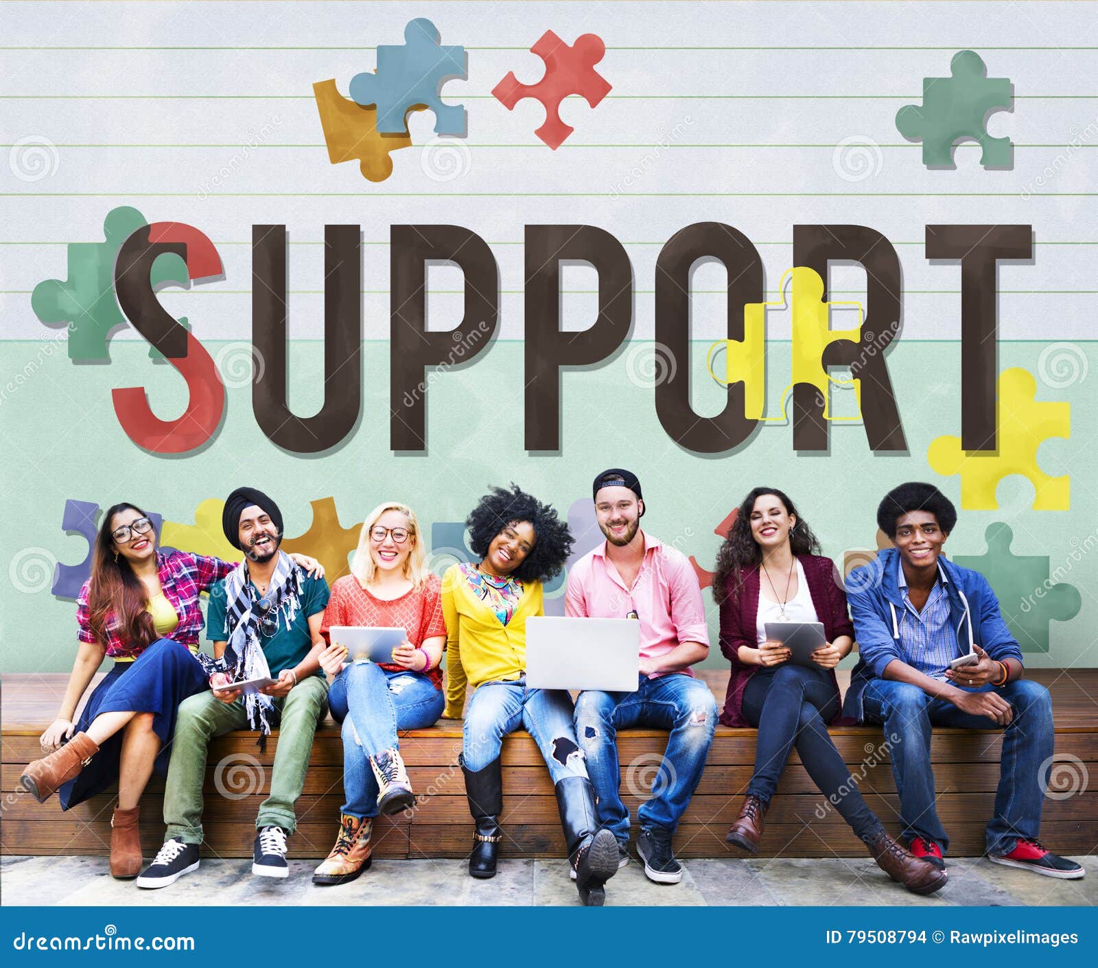 Support Social Help Charity Care Concept Stock Photo - Image of school ...