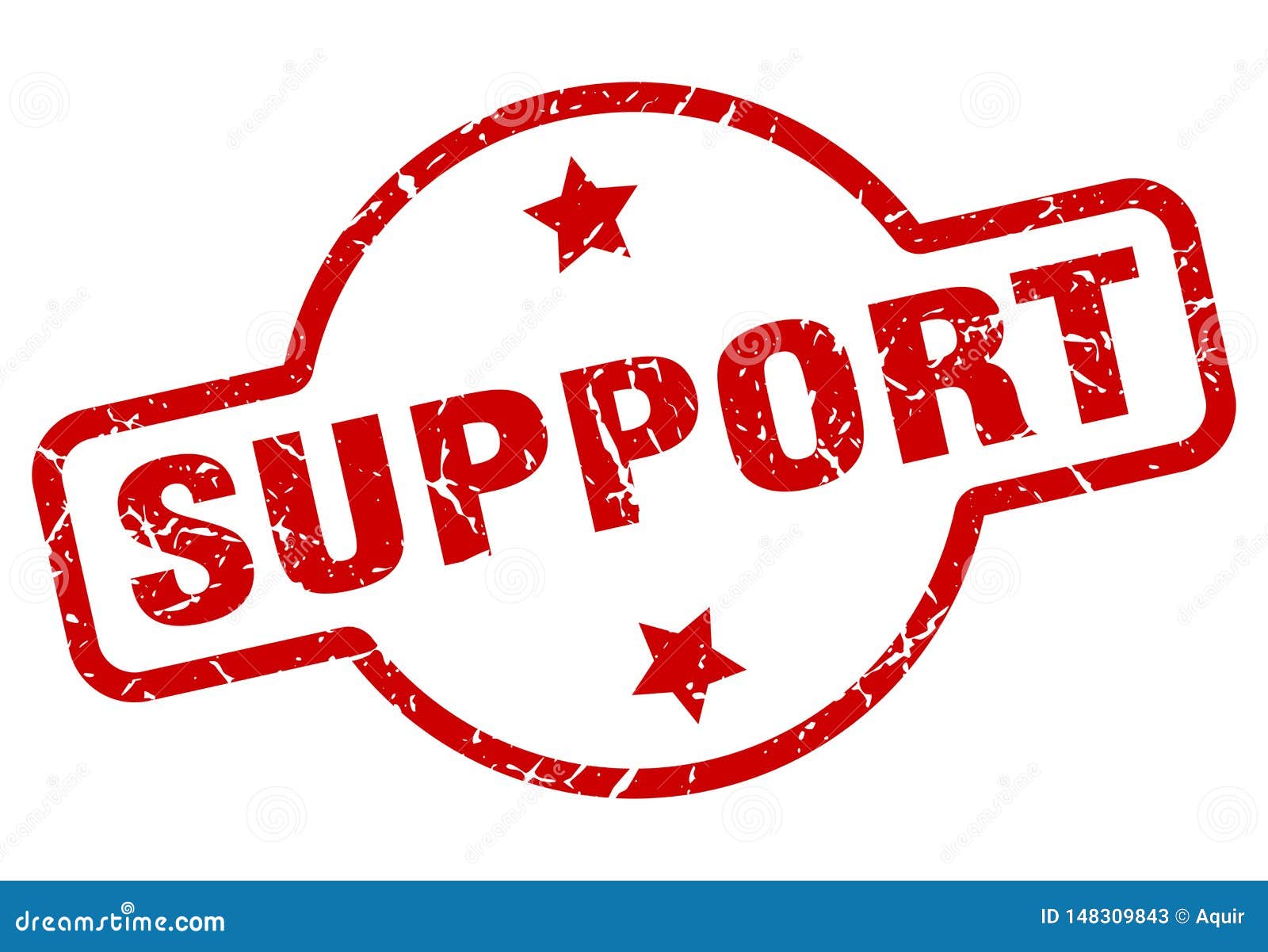 Support stamp stock vector. Illustration of circle, badge - 148309843