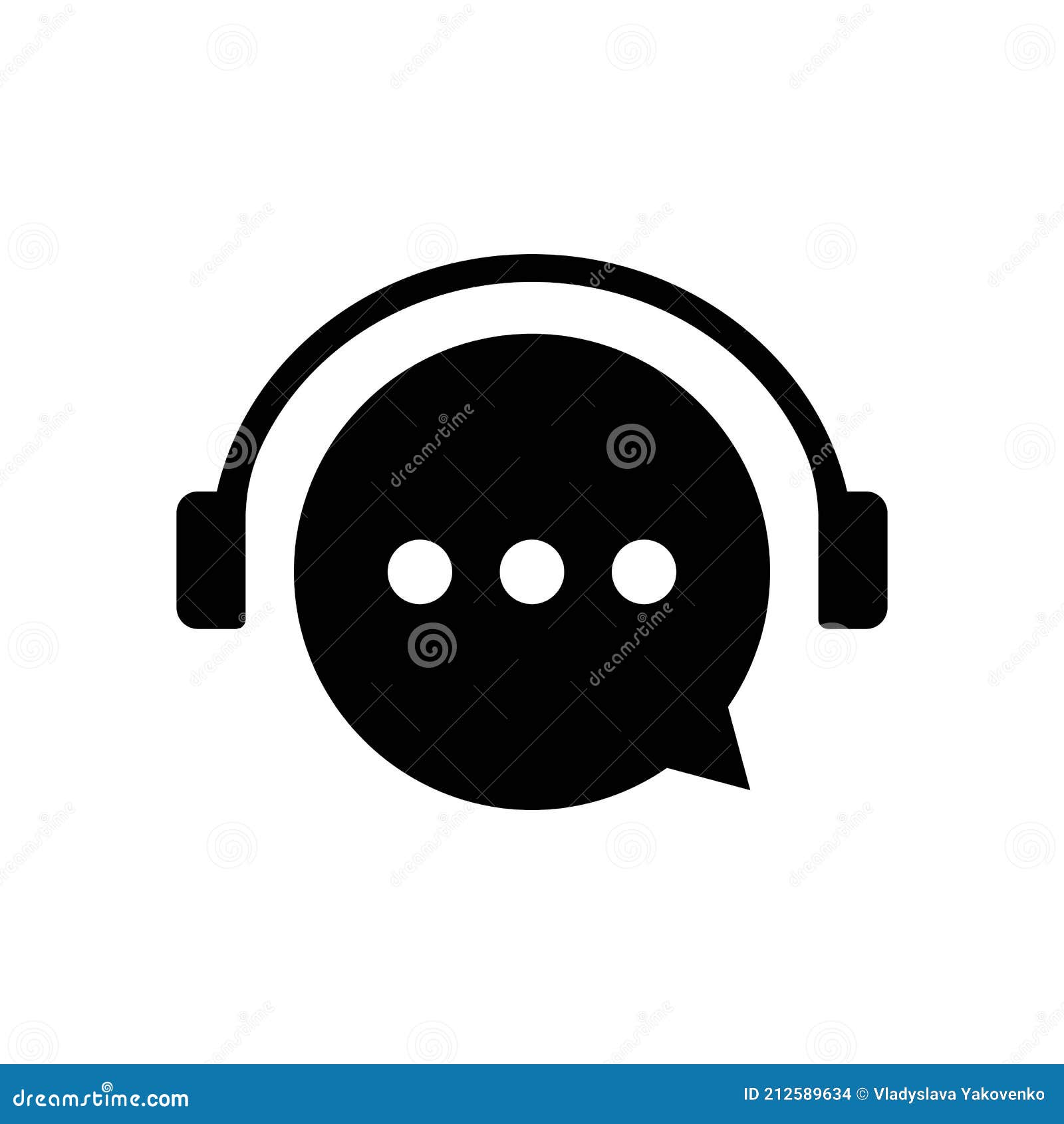 Support System 24 7 Icon. Online Customer Service. Vector EPS 10 Stock ...