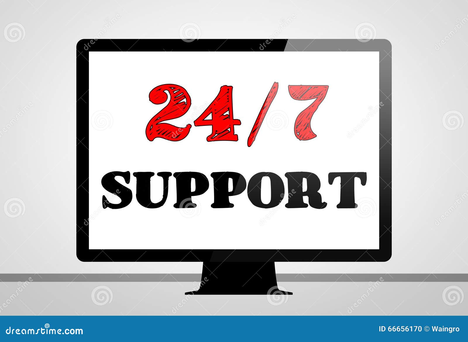 Support stock illustration. Illustration of technical - 66656170