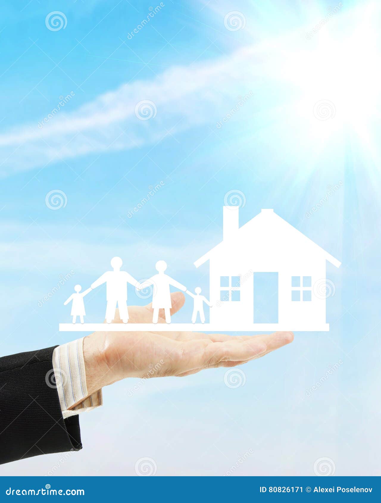 Support of Traditional Family Values Stock Image - Image of care ...