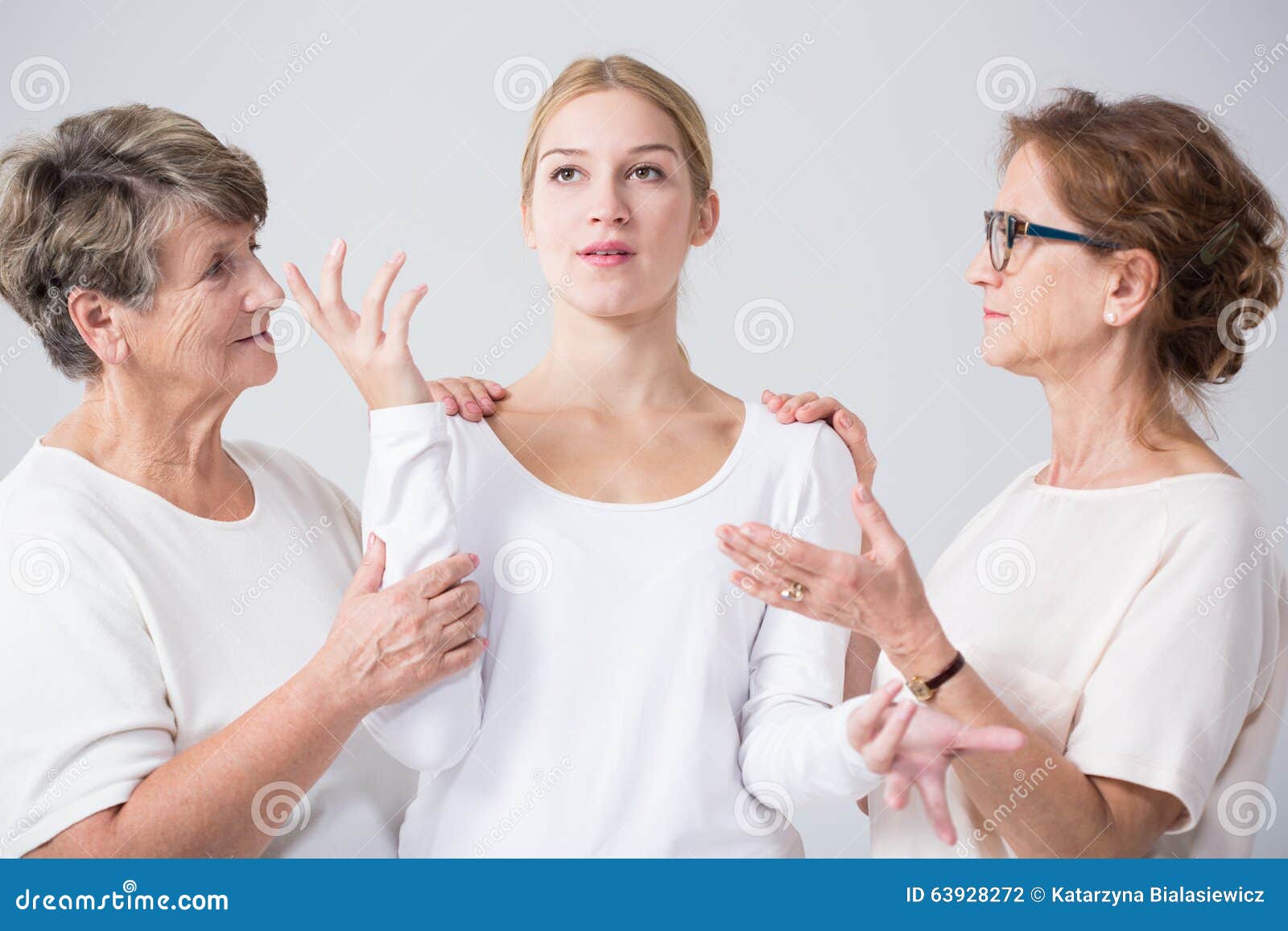 Support and Trust between Women Stock Photo - Image of person, female ...