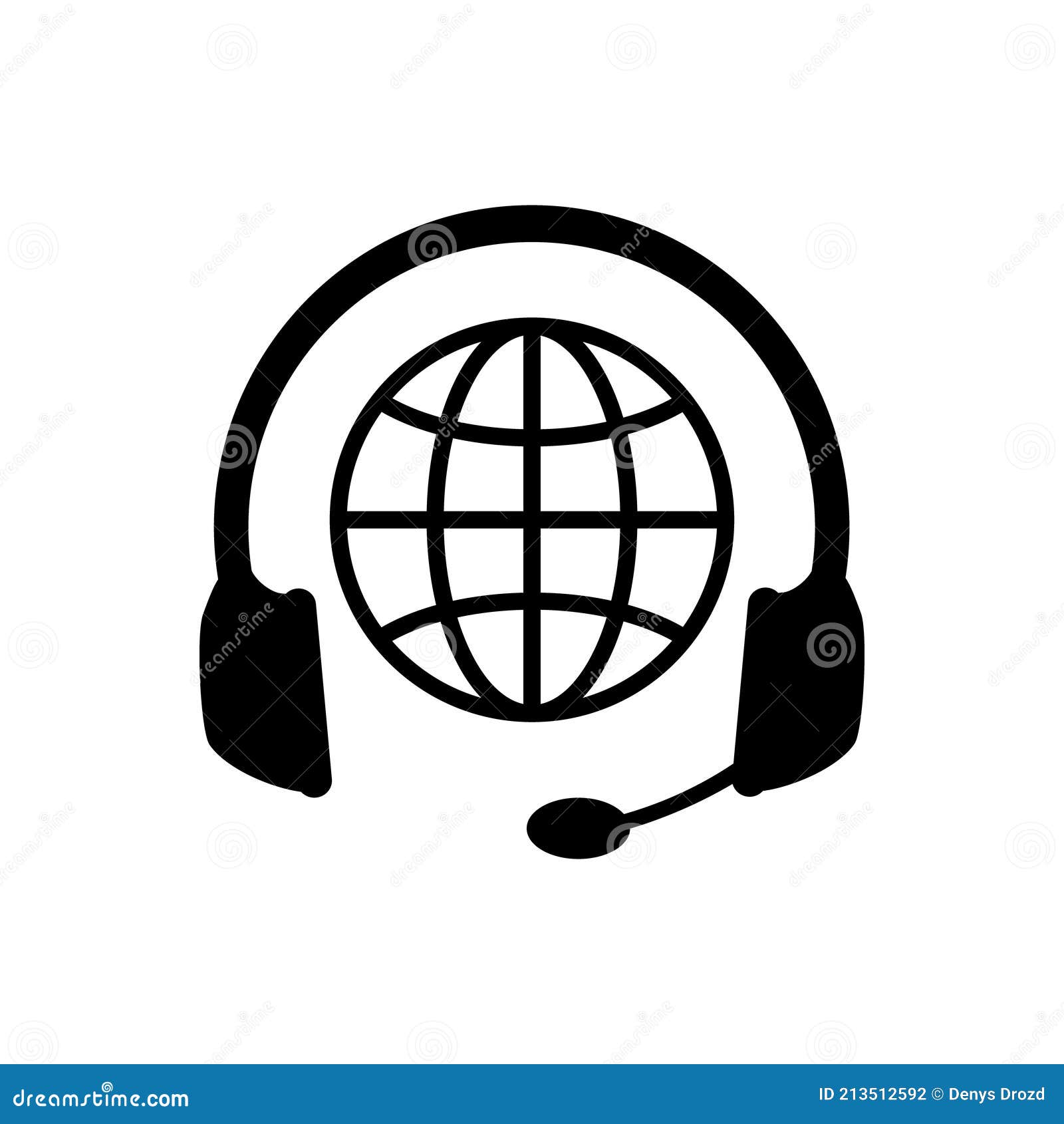 Support Vector Icon Set. Online Help Illustration Sign Collection ...