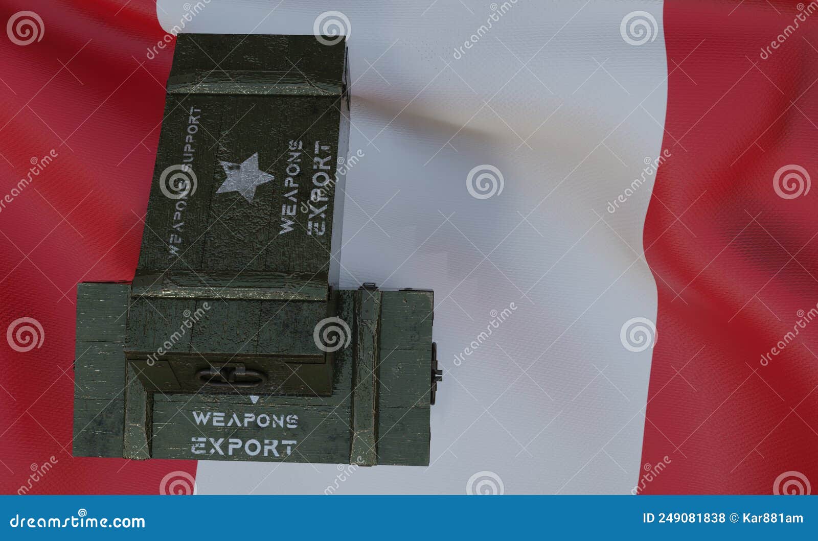 Support Weapons Peru Package of Military Aid, Delivery of Weapons, Flag ...