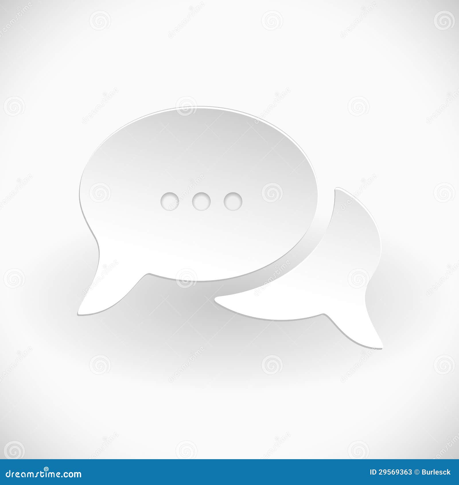 Support White Background stock vector. Illustration of white - 29569363