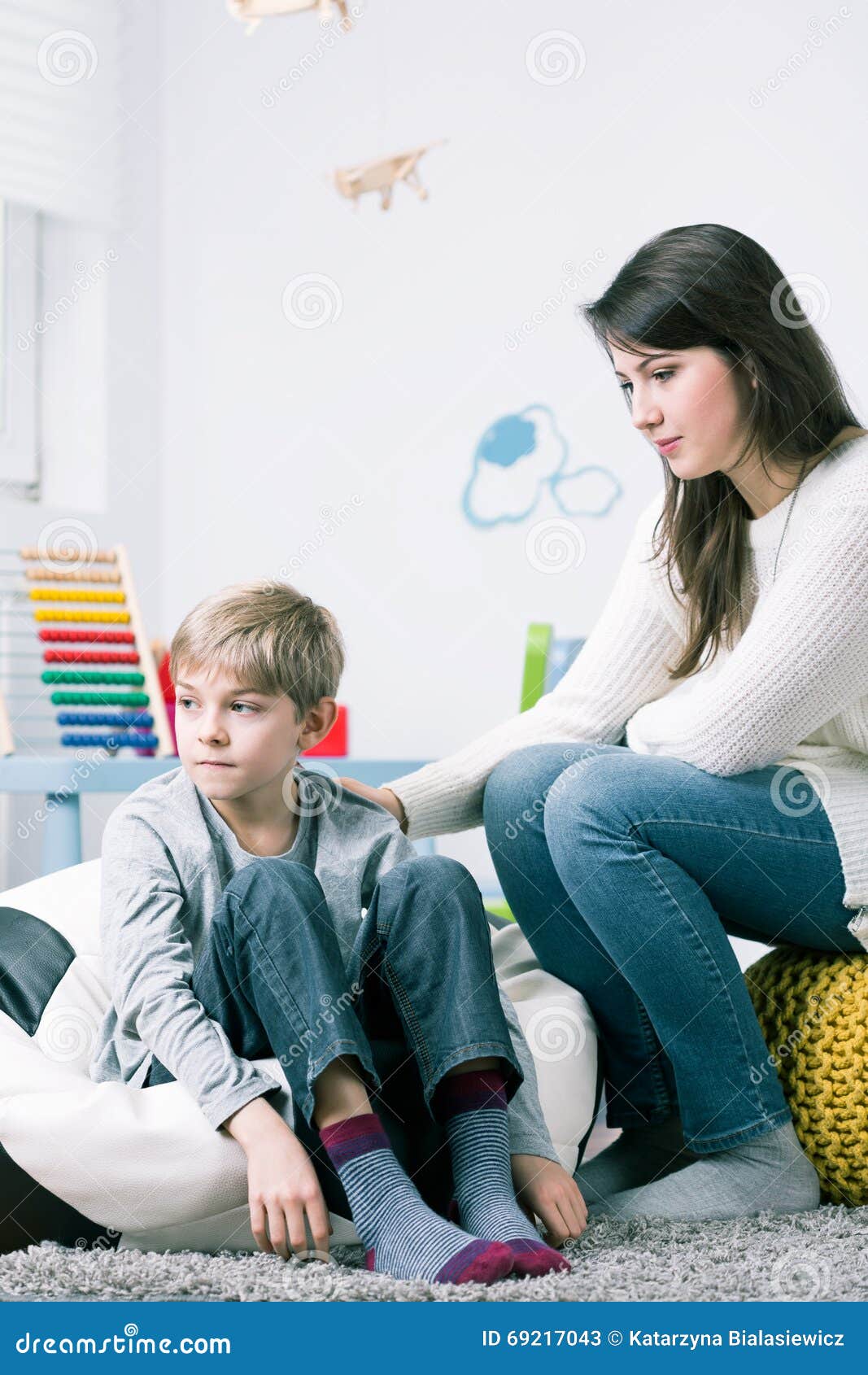 Support of Young Kid is Very Important Stock Image - Image of child ...